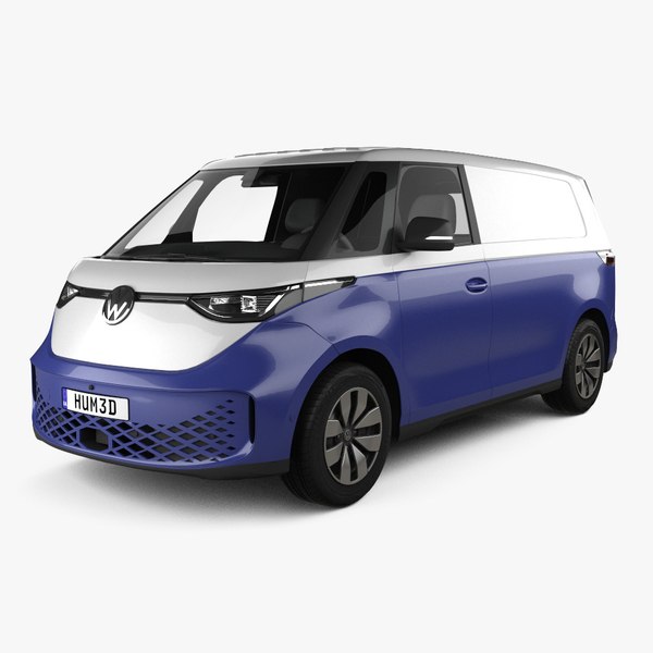 Volkswagen ID Buzz Cargo 2022 3D 모델 - TurboSquid 2029662