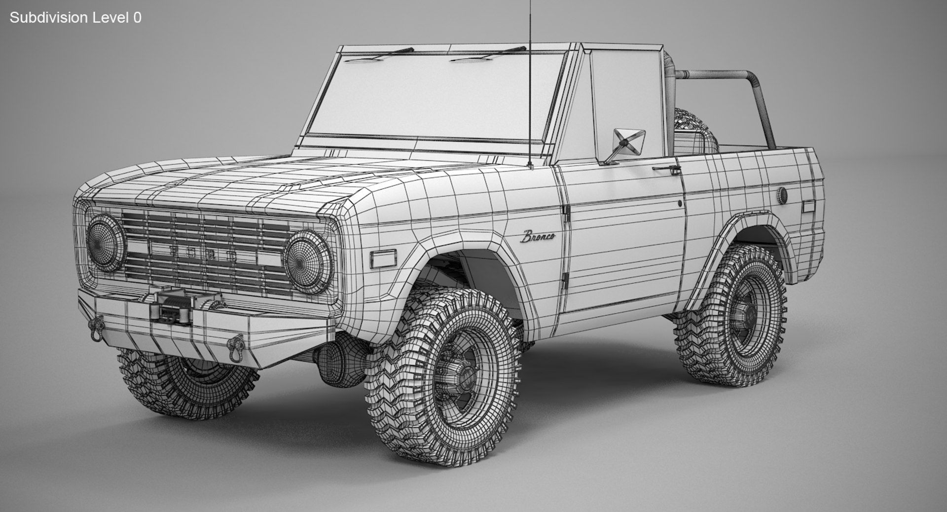 3D Bronco 66-21 Collection model - TurboSquid 1819311