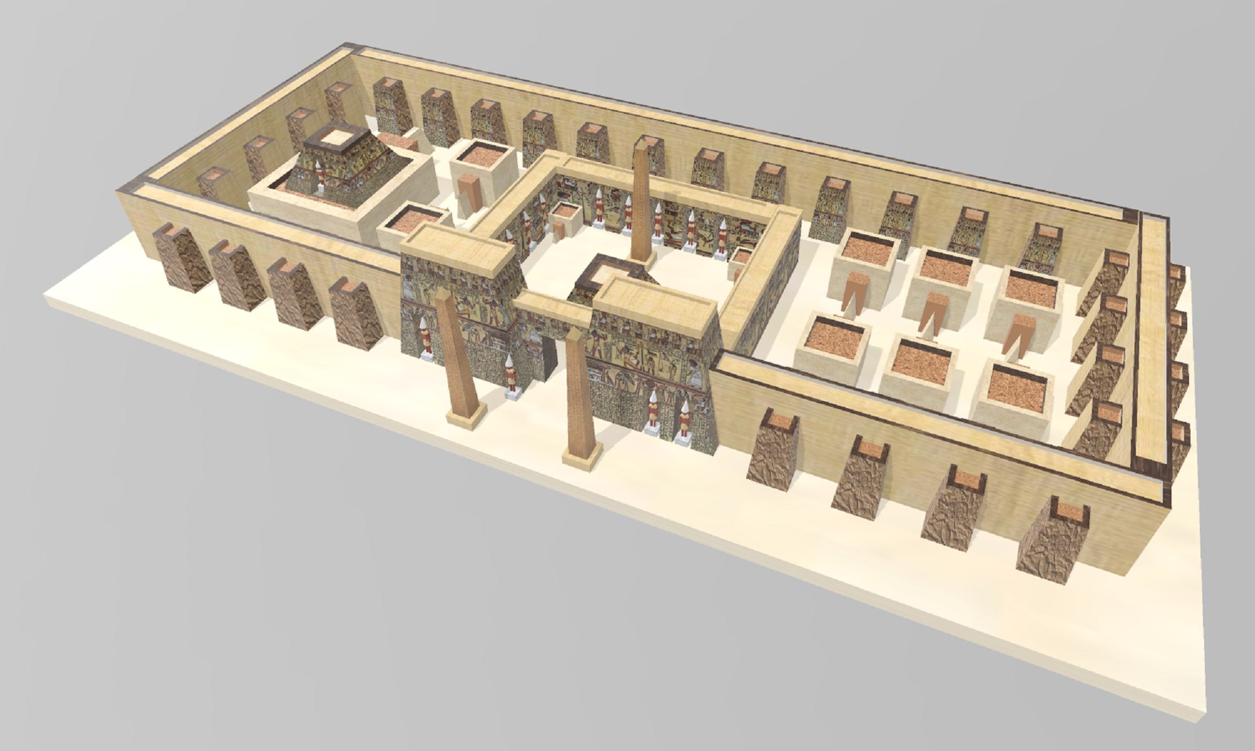 Luxor Temple 3D - TurboSquid 1708579