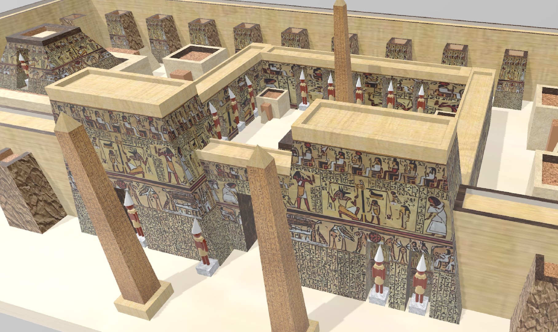 Luxor Temple 3D - TurboSquid 1708579