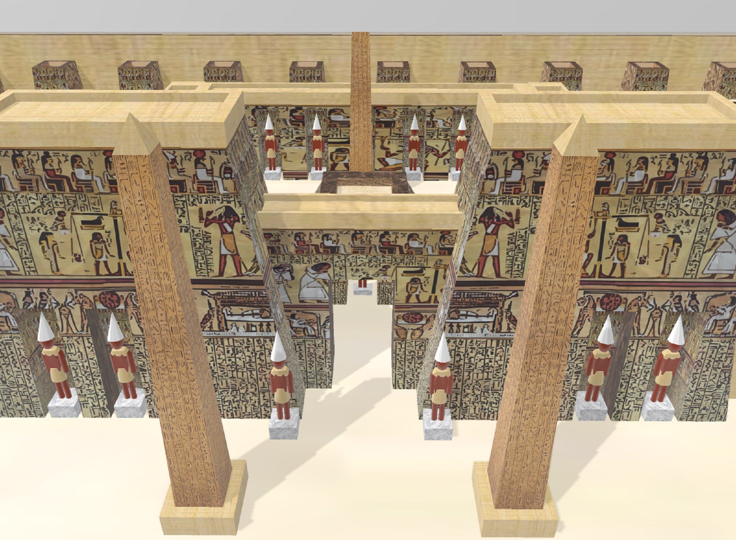 Luxor Temple 3D - TurboSquid 1708579