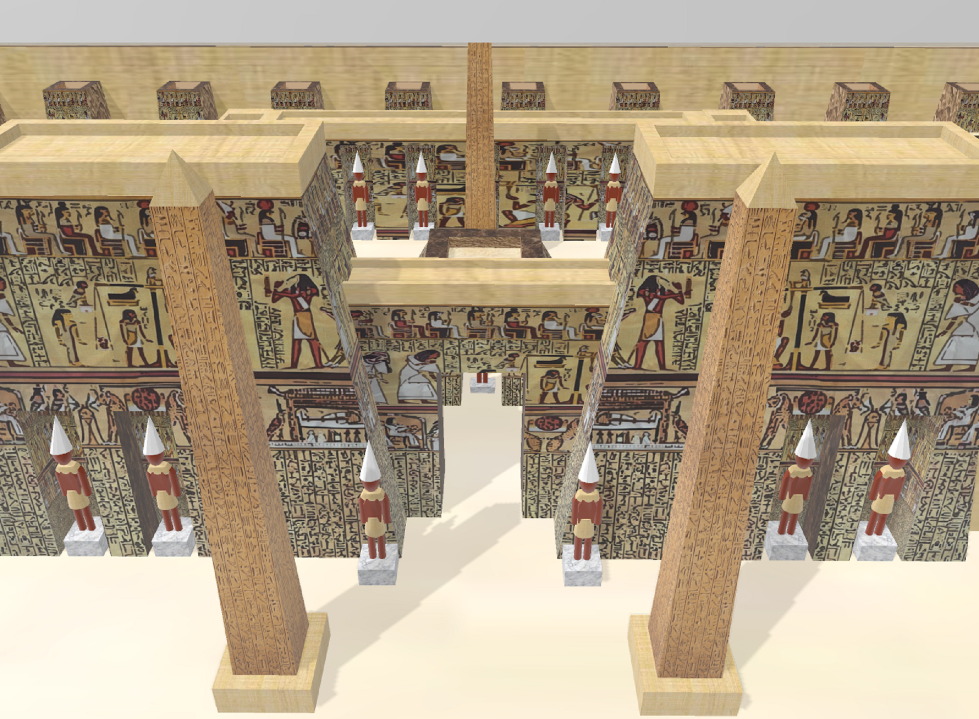 Luxor temple 3D - TurboSquid 1708579