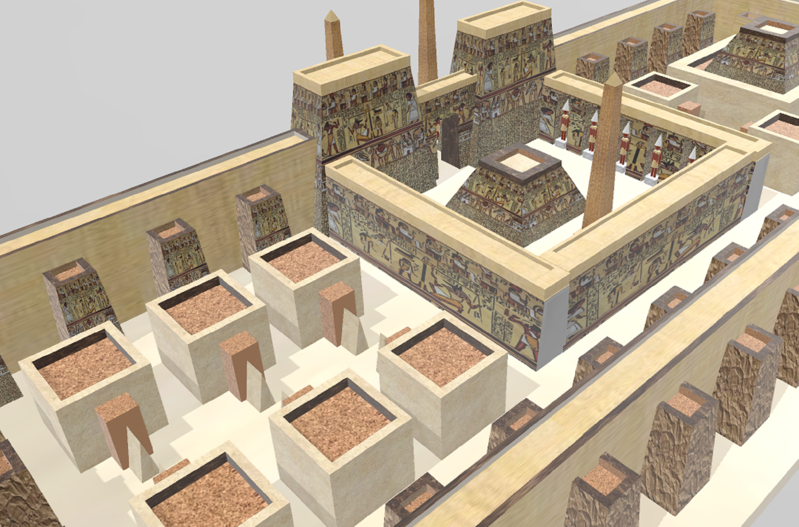 Luxor temple 3D - TurboSquid 1708579