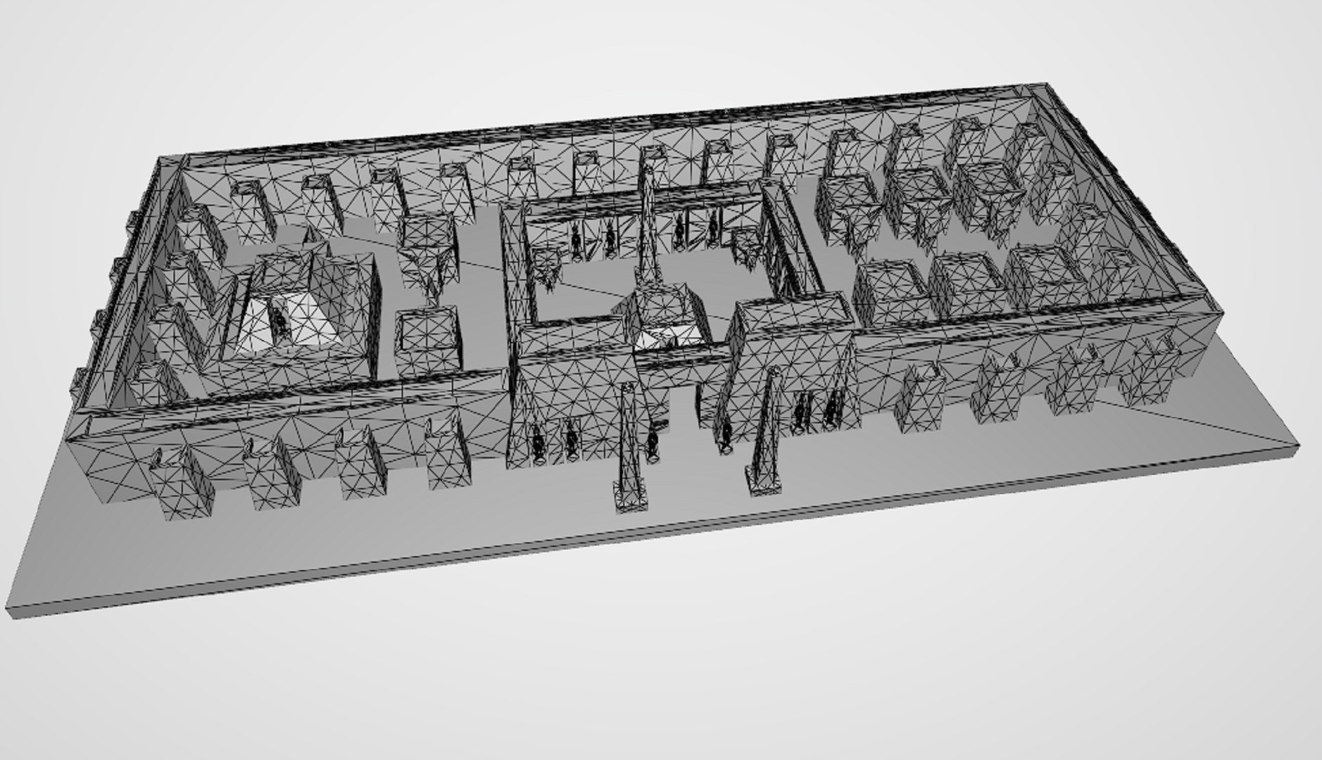 Luxor Temple 3D - TurboSquid 1708579
