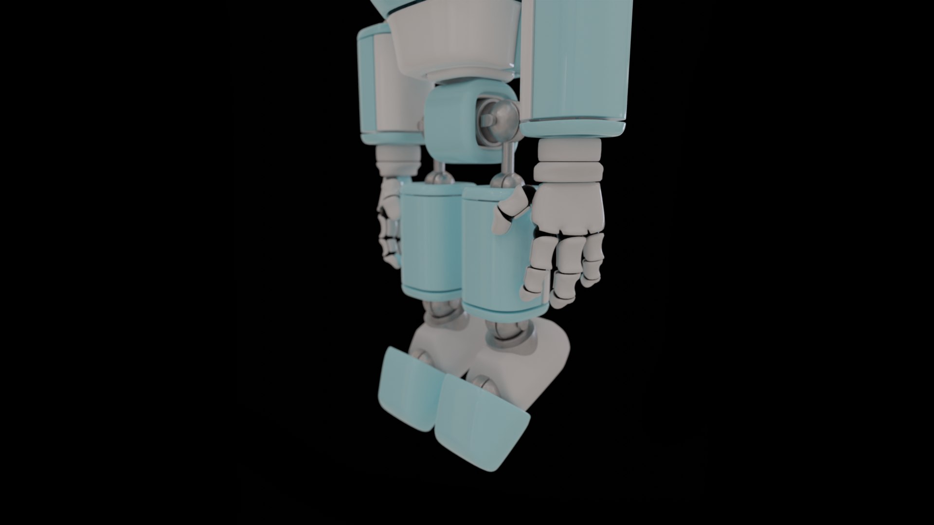 3D Model Square Robot - TurboSquid 2282434