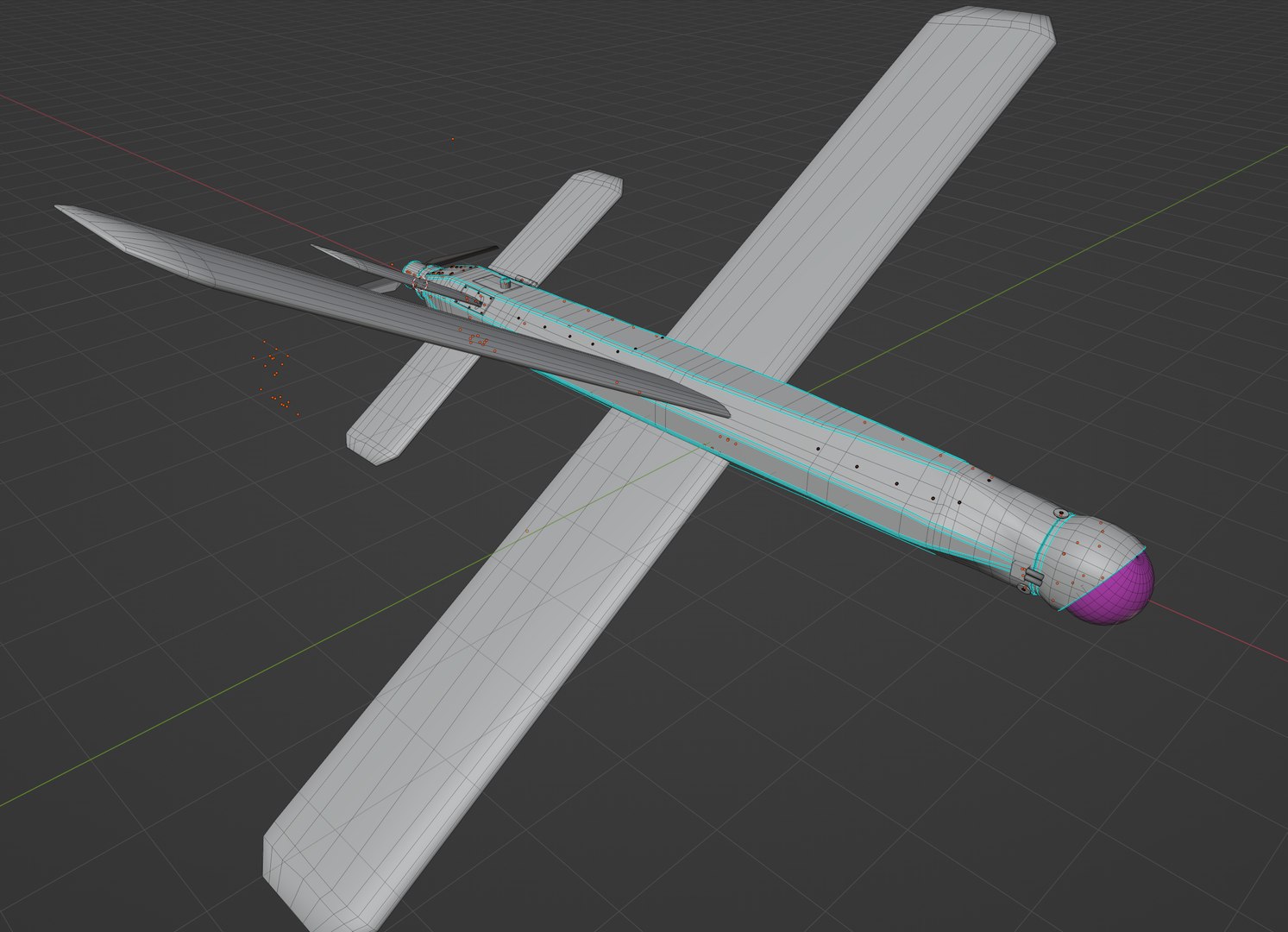 3D ZALA Lancet-3M Kamikaze Drone Modern Version - TurboSquid 2039926