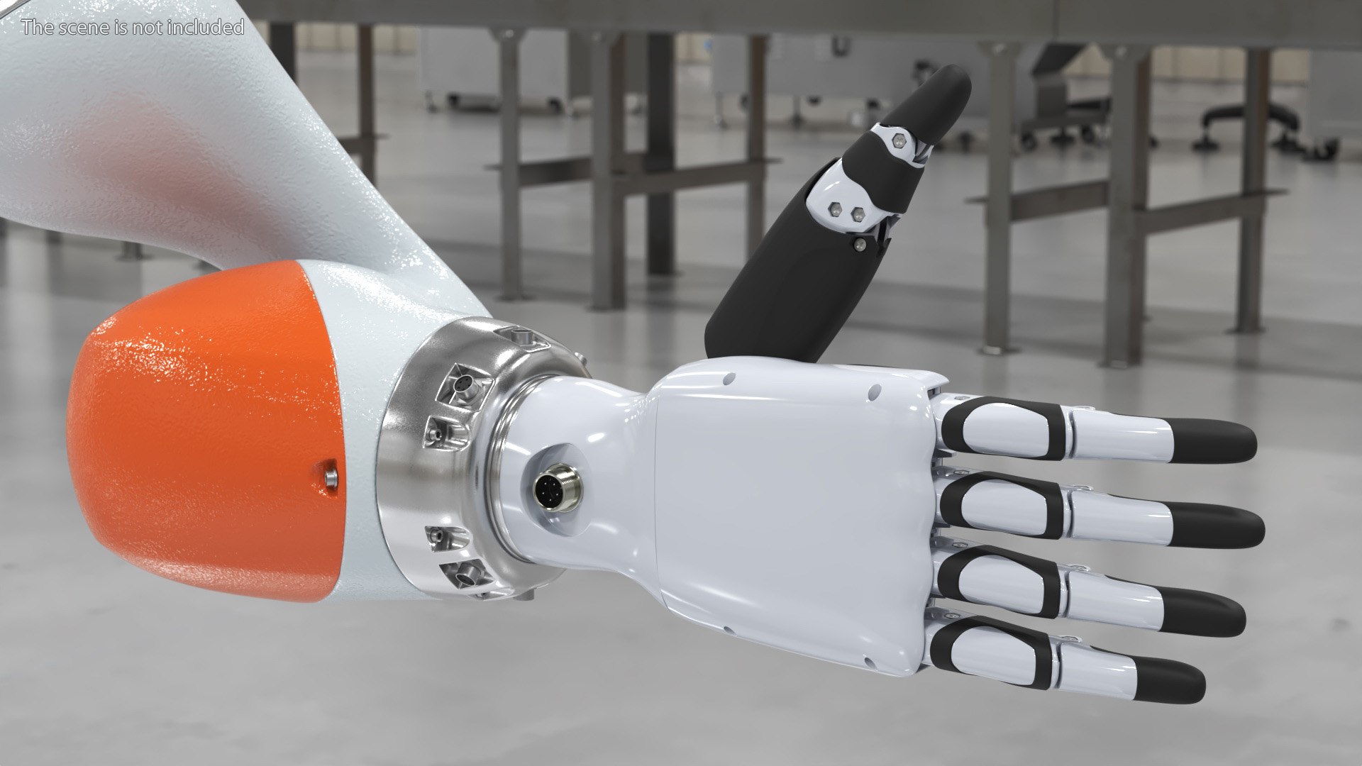 3D Model Dexterous Robotic Hand Right Rigged For Cinema 4D - TurboSquid ...