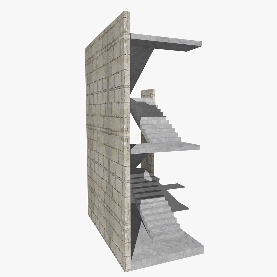 3d Model Stairs