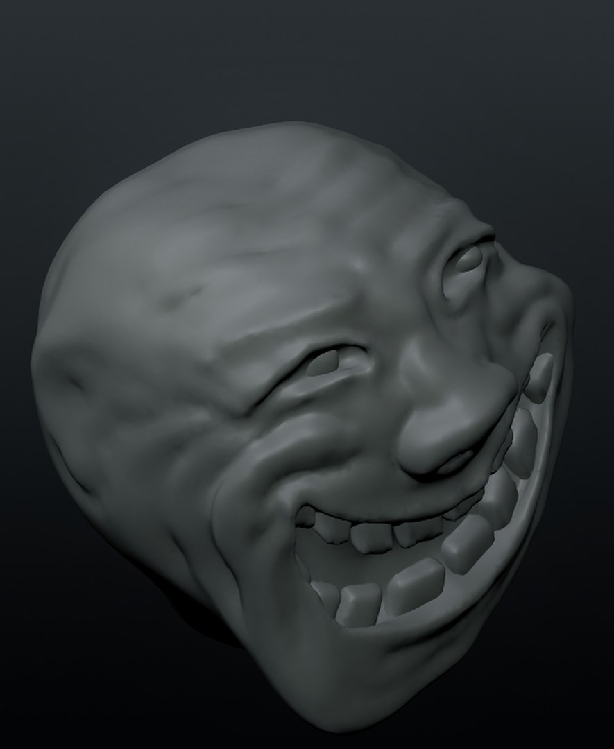 3D Trollface Troll Model | 1145317 | TurboSquid