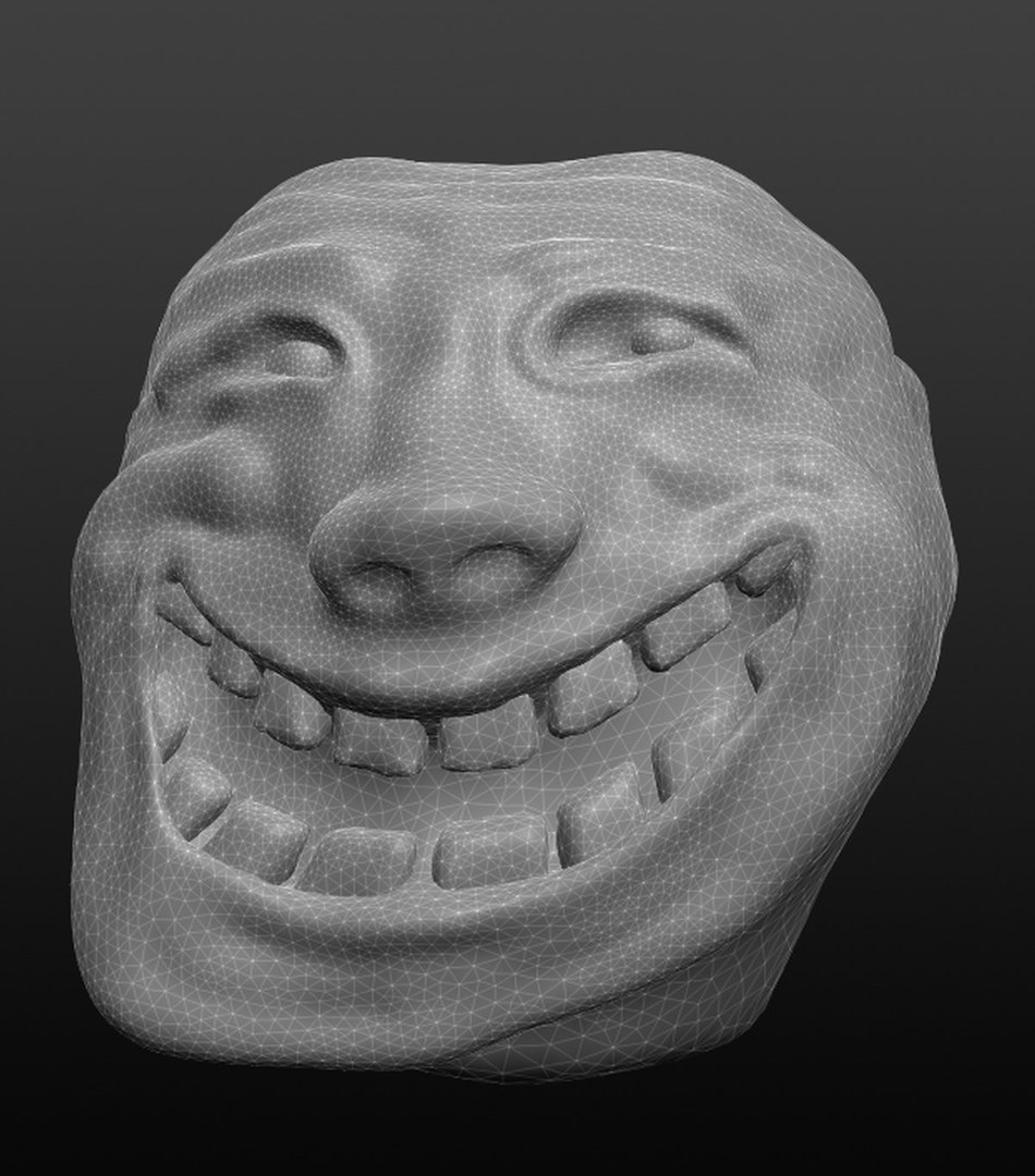 3D Trollface Troll Model | 1145317 | TurboSquid
