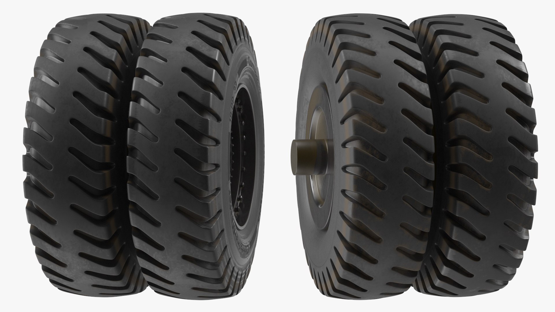 Heavy Duty Wheel For Reachstackers 3D - TurboSquid 2292238