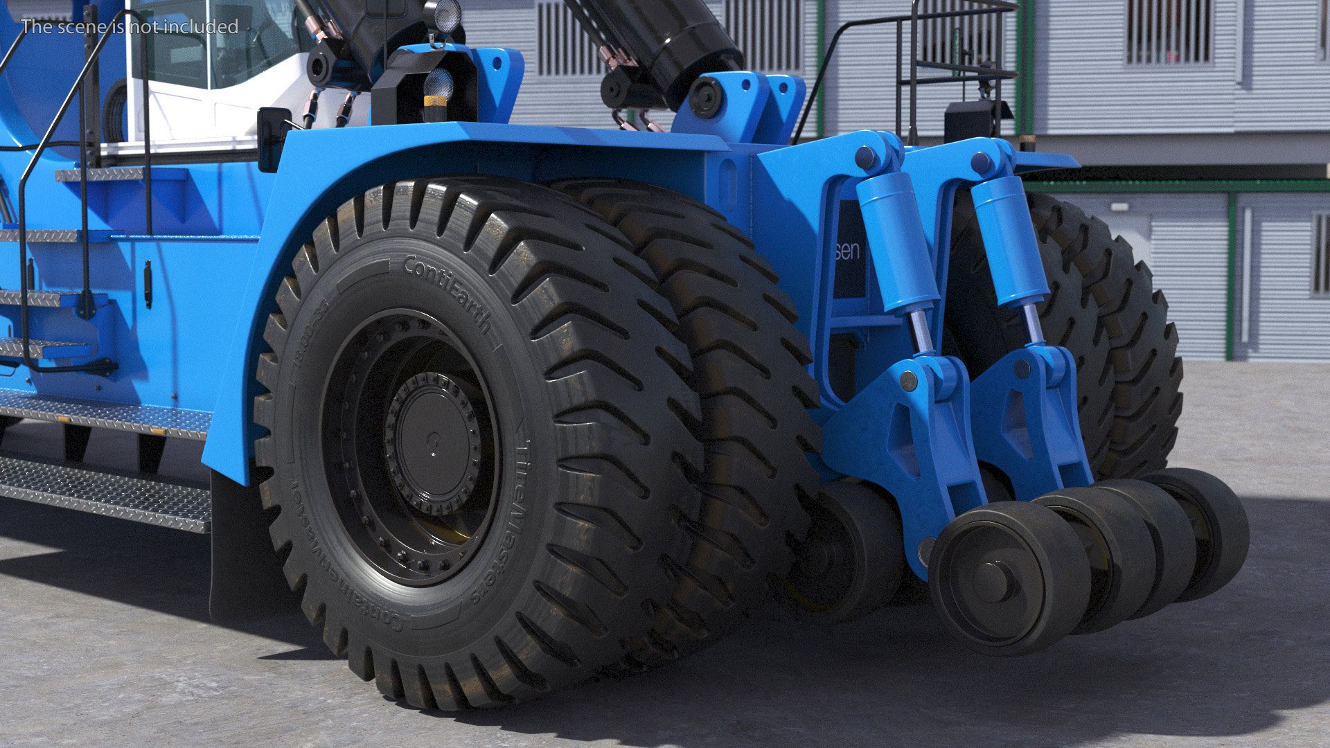 Heavy Duty Wheel For Reachstackers 3D - TurboSquid 2292238