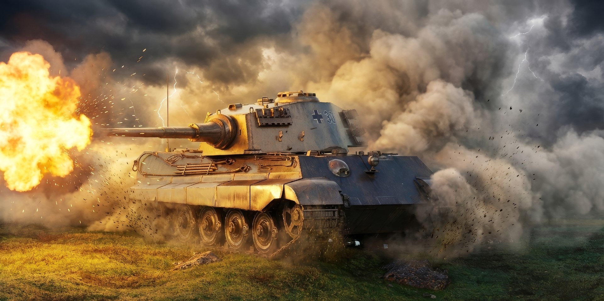 Tiger II Königstiger Panzer - AAA Spielfertig - PBR 3D-Modell ...