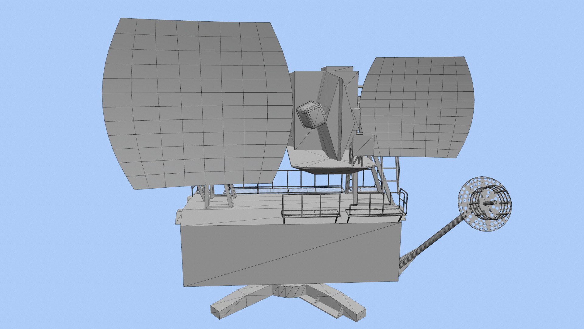 3D SA-5 SQUARE PAIR Radar - TurboSquid 2002791