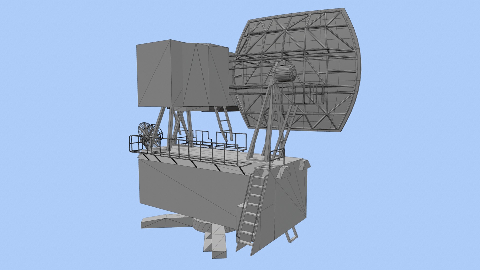 3D SA-5 SQUARE PAIR Radar - TurboSquid 2002791