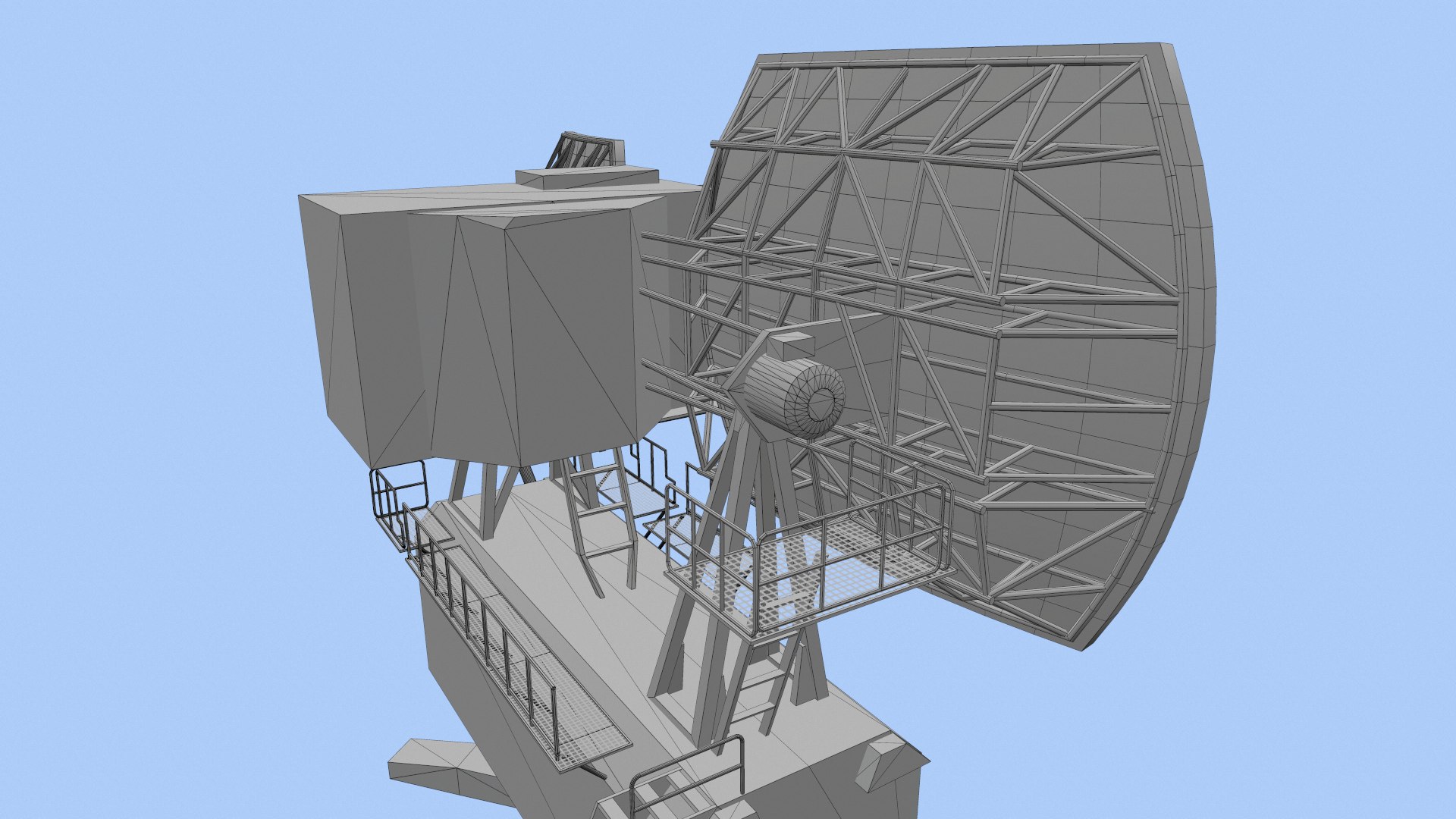 3D SA-5 SQUARE PAIR Radar - TurboSquid 2002791