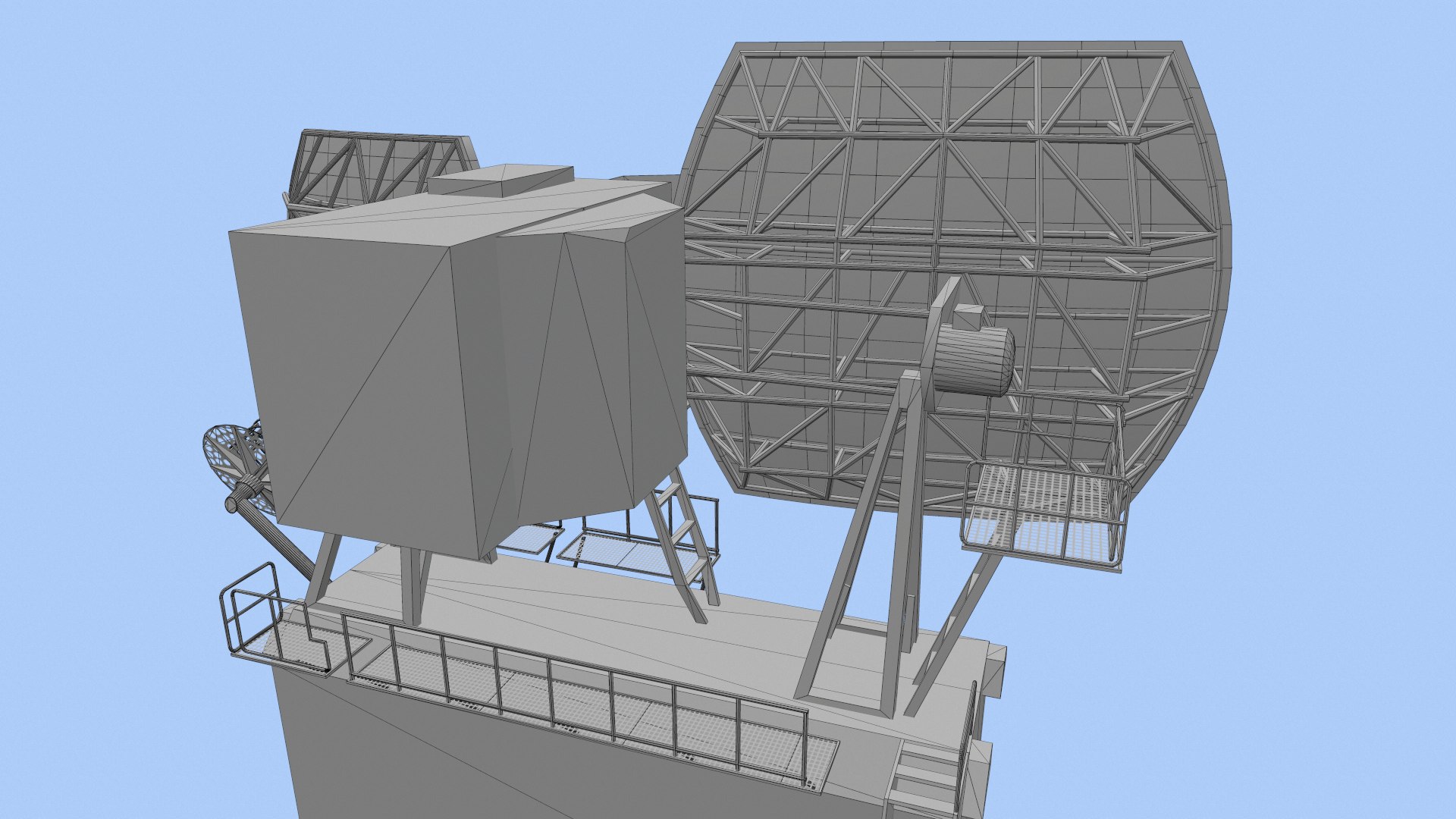 3D SA-5 SQUARE PAIR Radar - TurboSquid 2002791