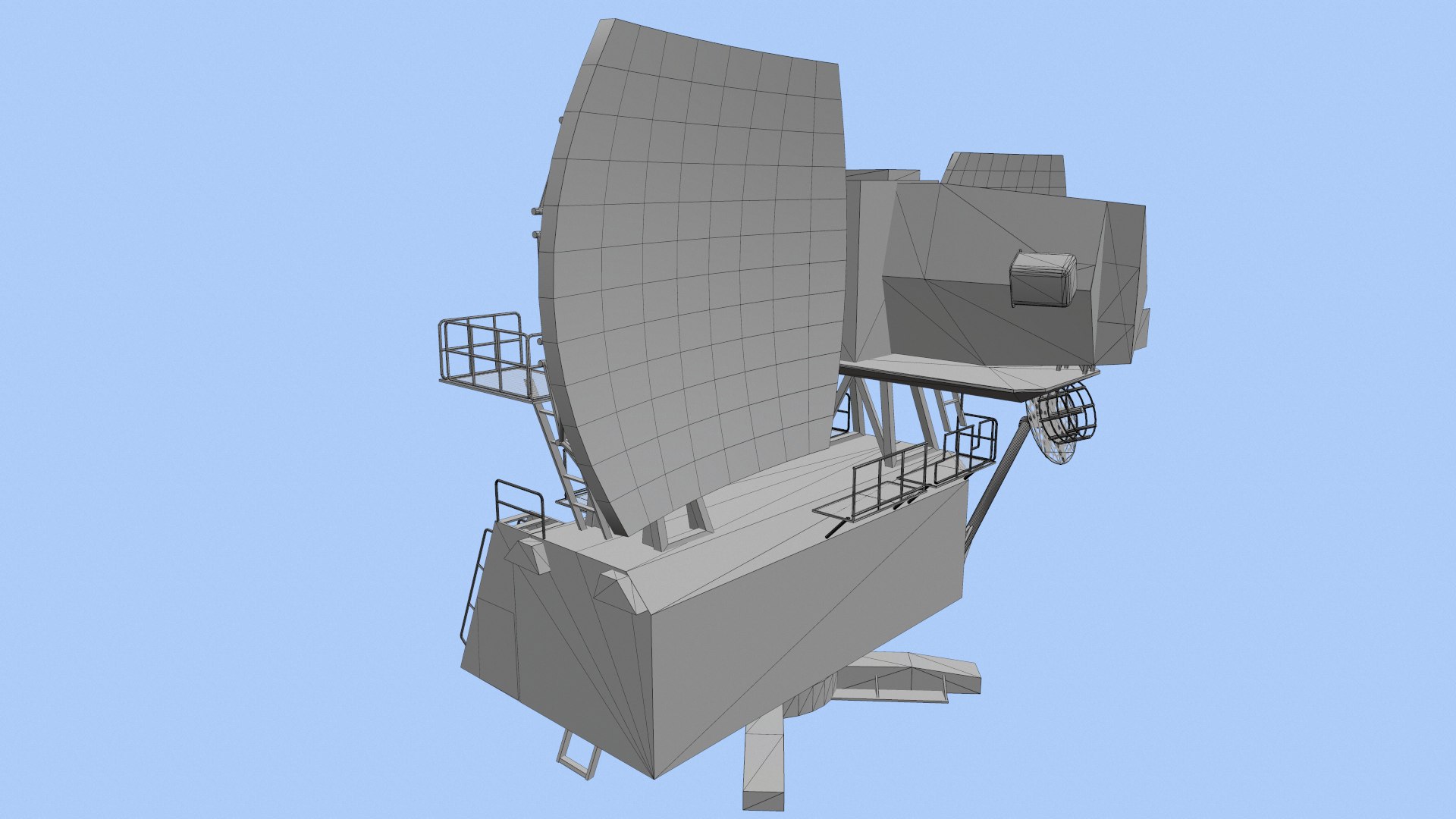 3D SA-5 SQUARE PAIR Radar - TurboSquid 2002791