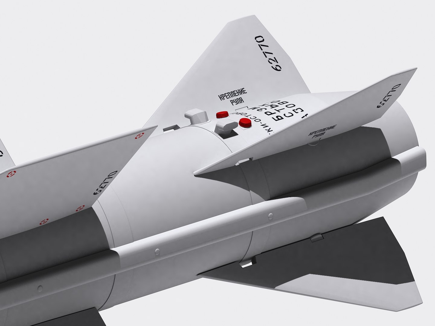 Kh-58e Missile 3d Max