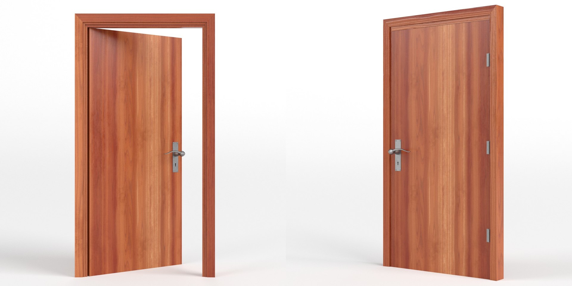 Office Door 3d Model