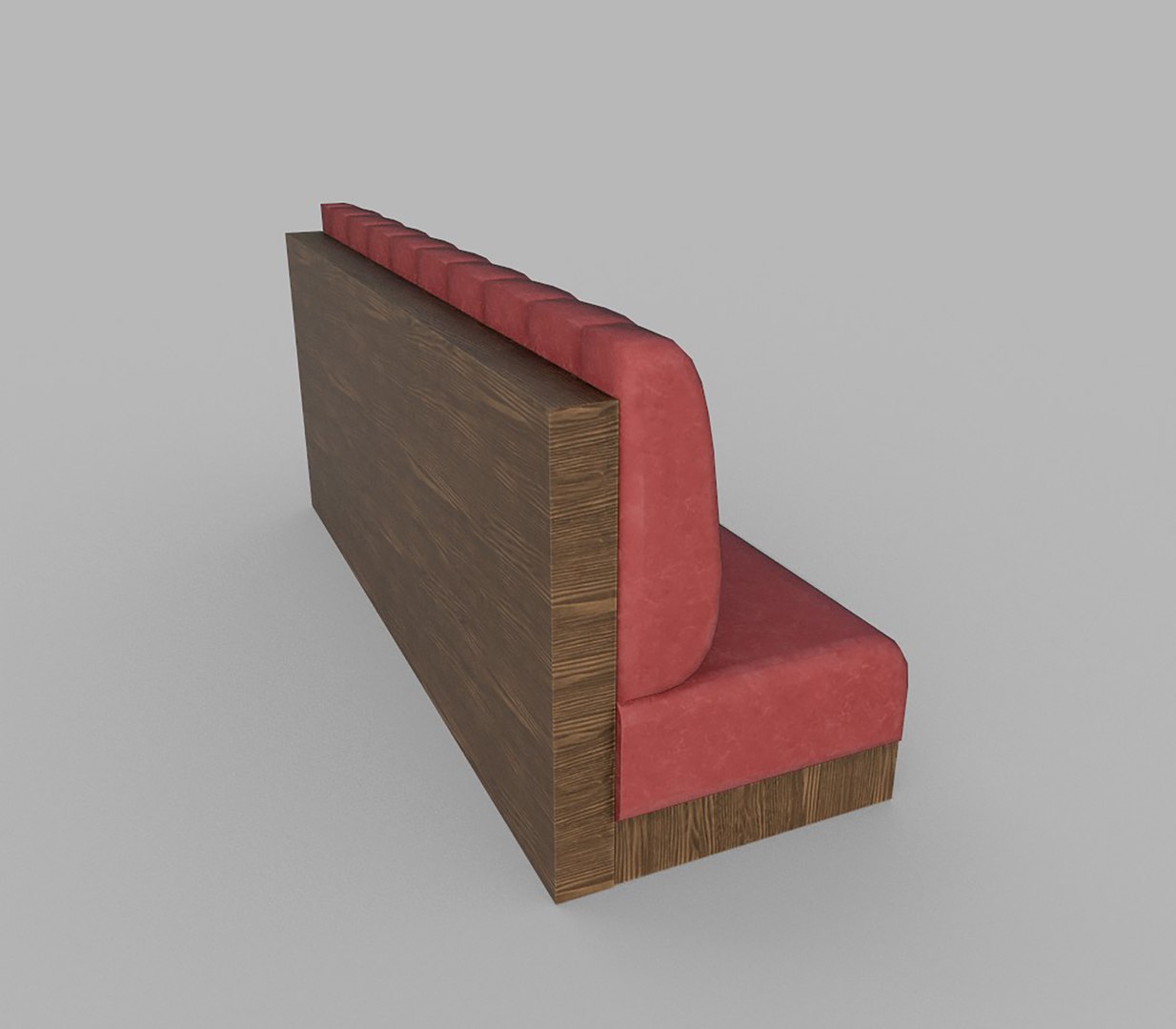 3D Reastaurant Bench Model - TurboSquid 1765111