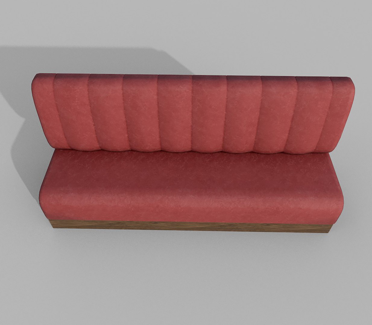 3D Reastaurant Bench Model - TurboSquid 1765111
