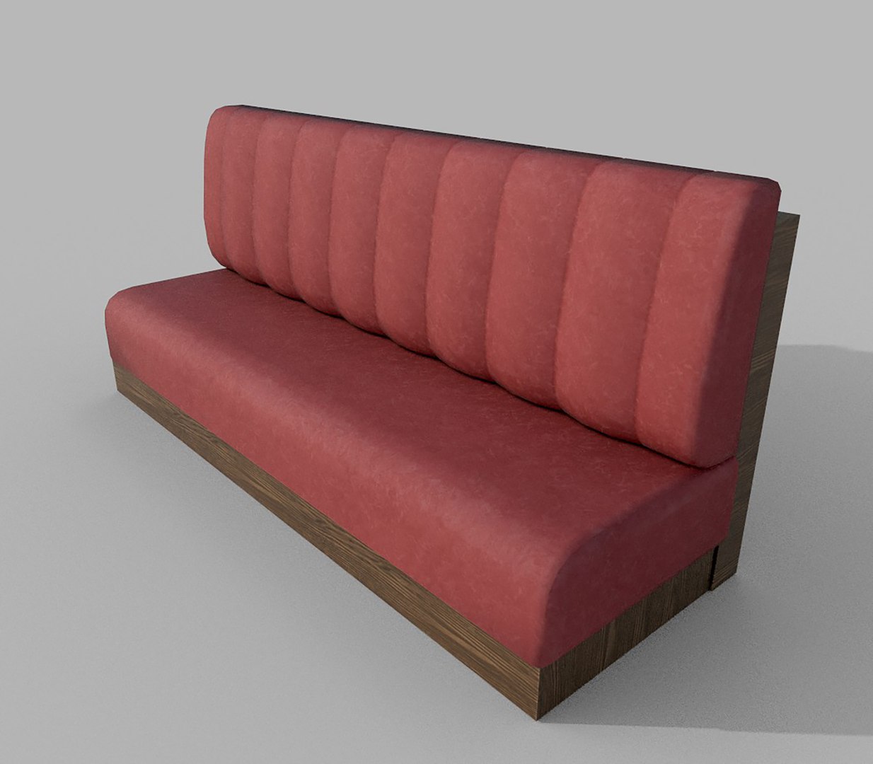 3D Reastaurant Bench Model - TurboSquid 1765111