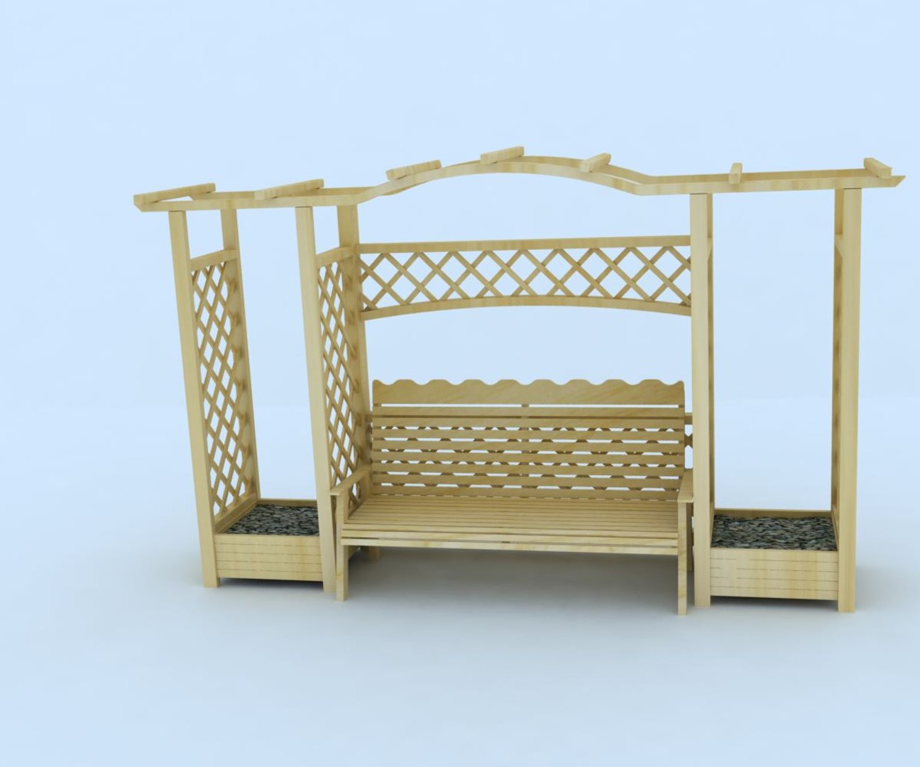 arbor 3d model