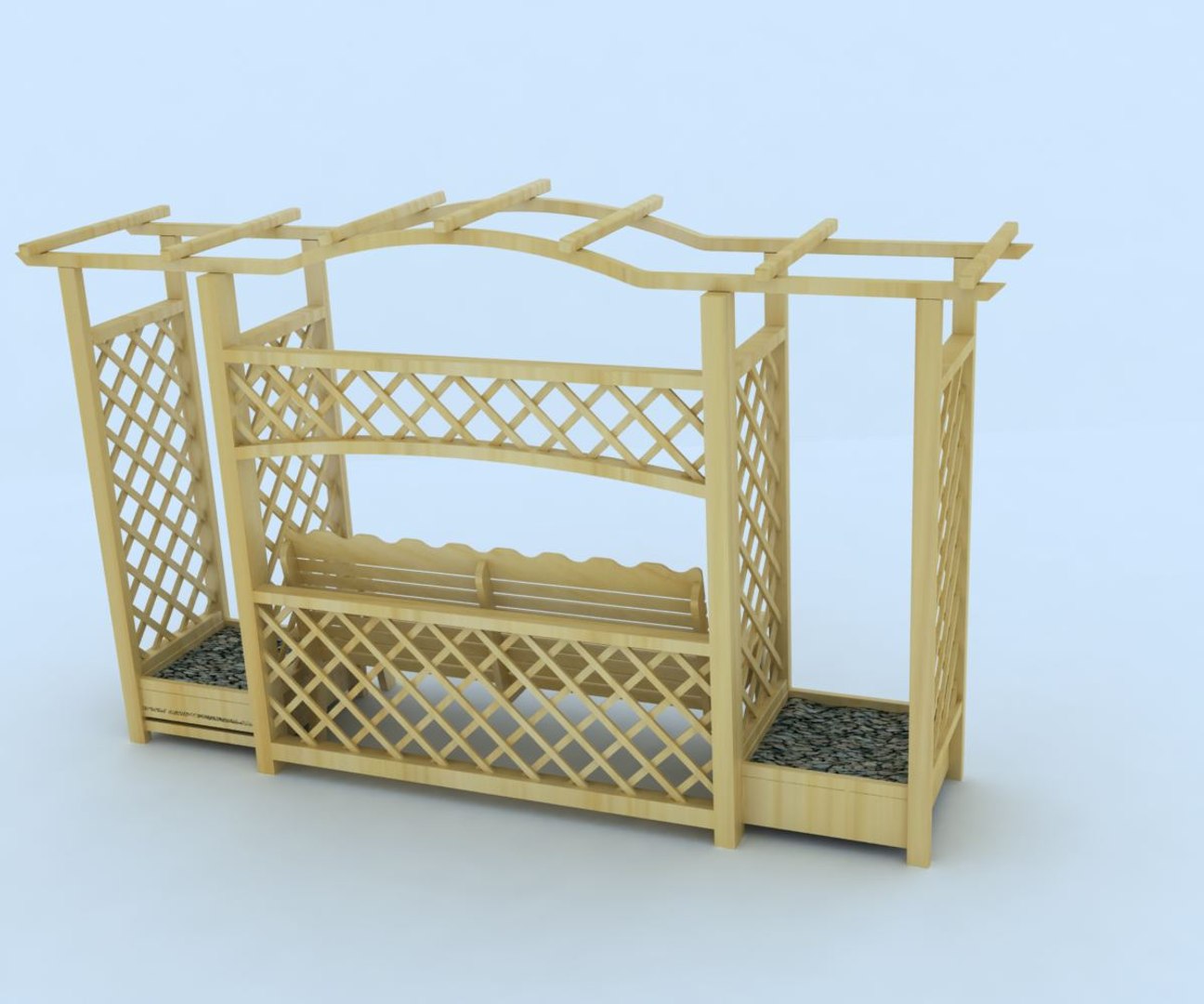 arbor 3d model