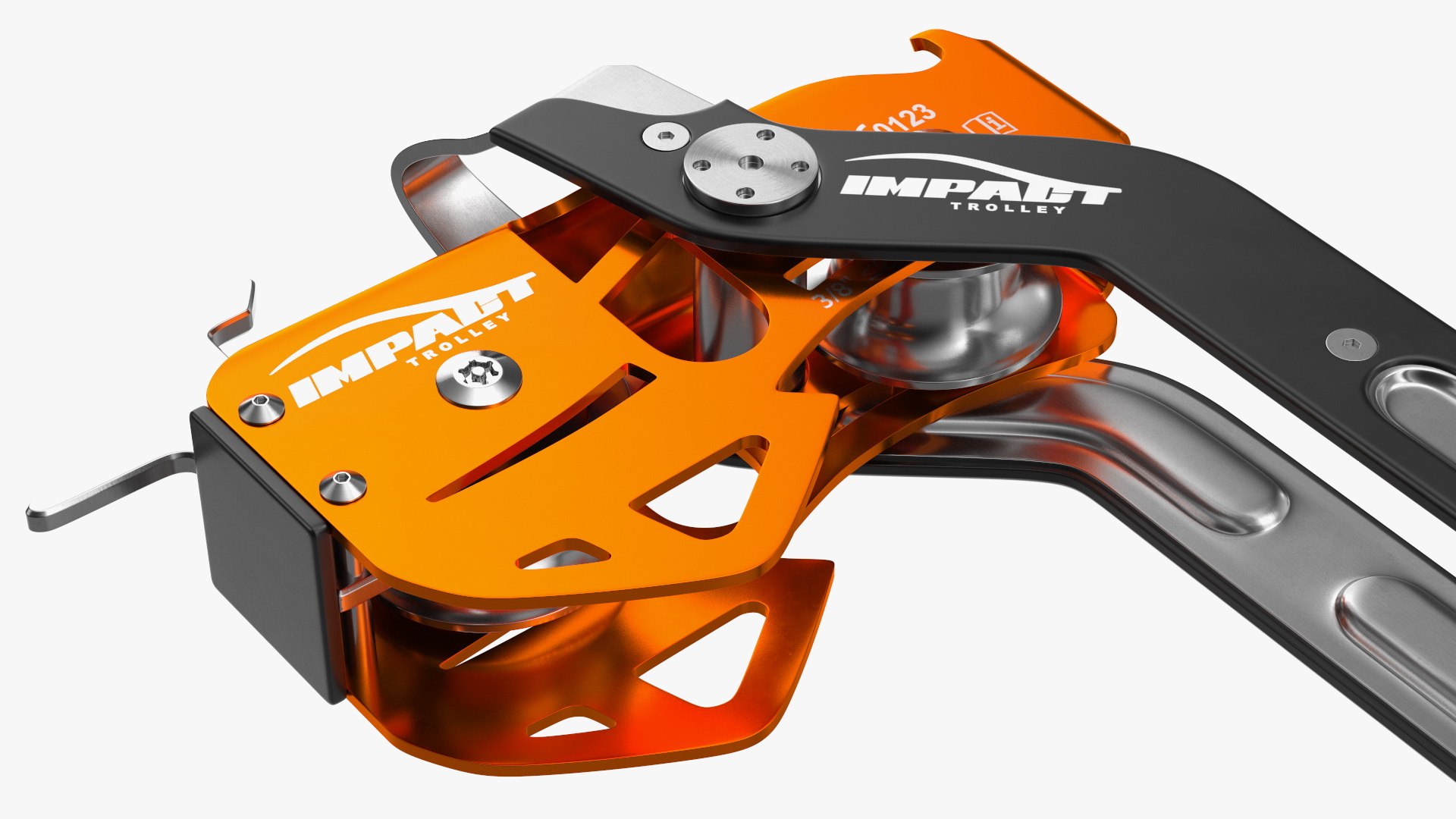 Lightspeed Impact Trolley Orange 3D Model - TurboSquid 1958267