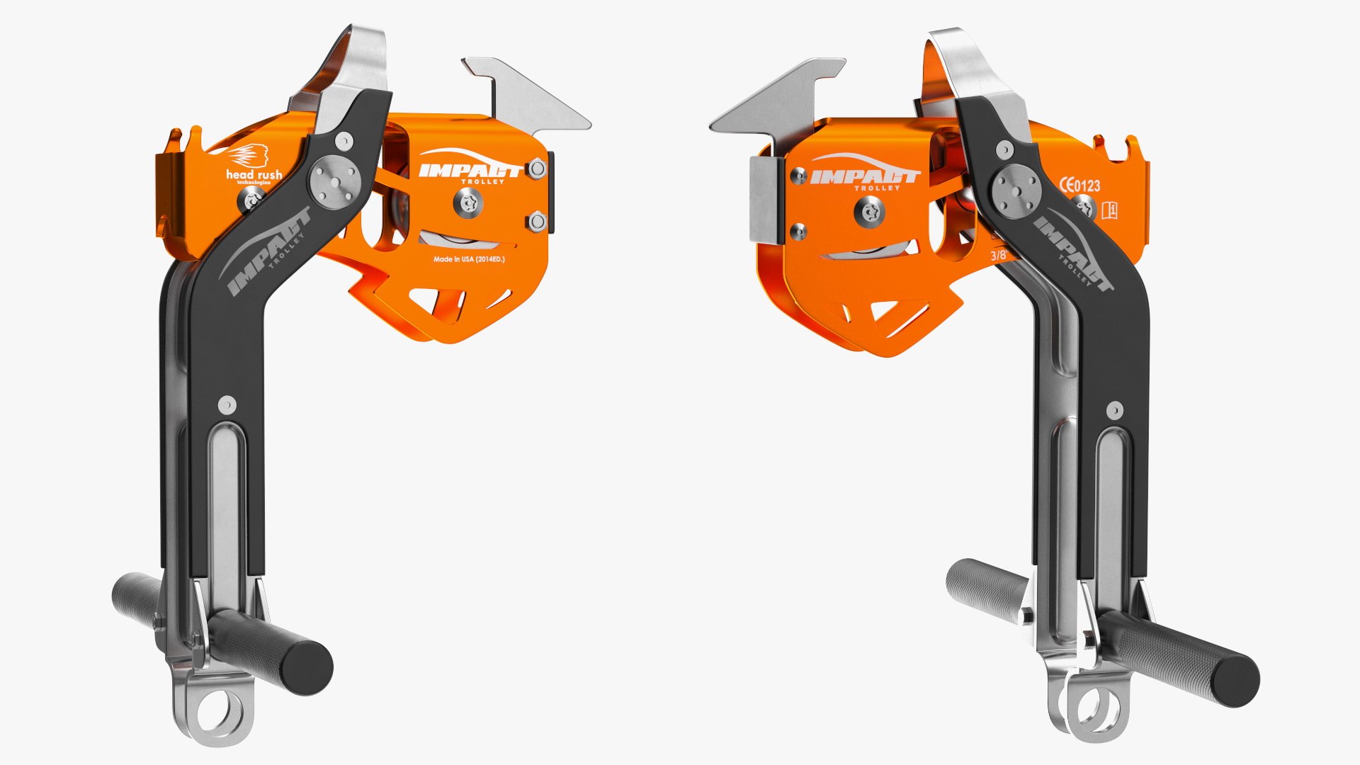 Lightspeed Impact Trolley Orange 3D Model - TurboSquid 1958267