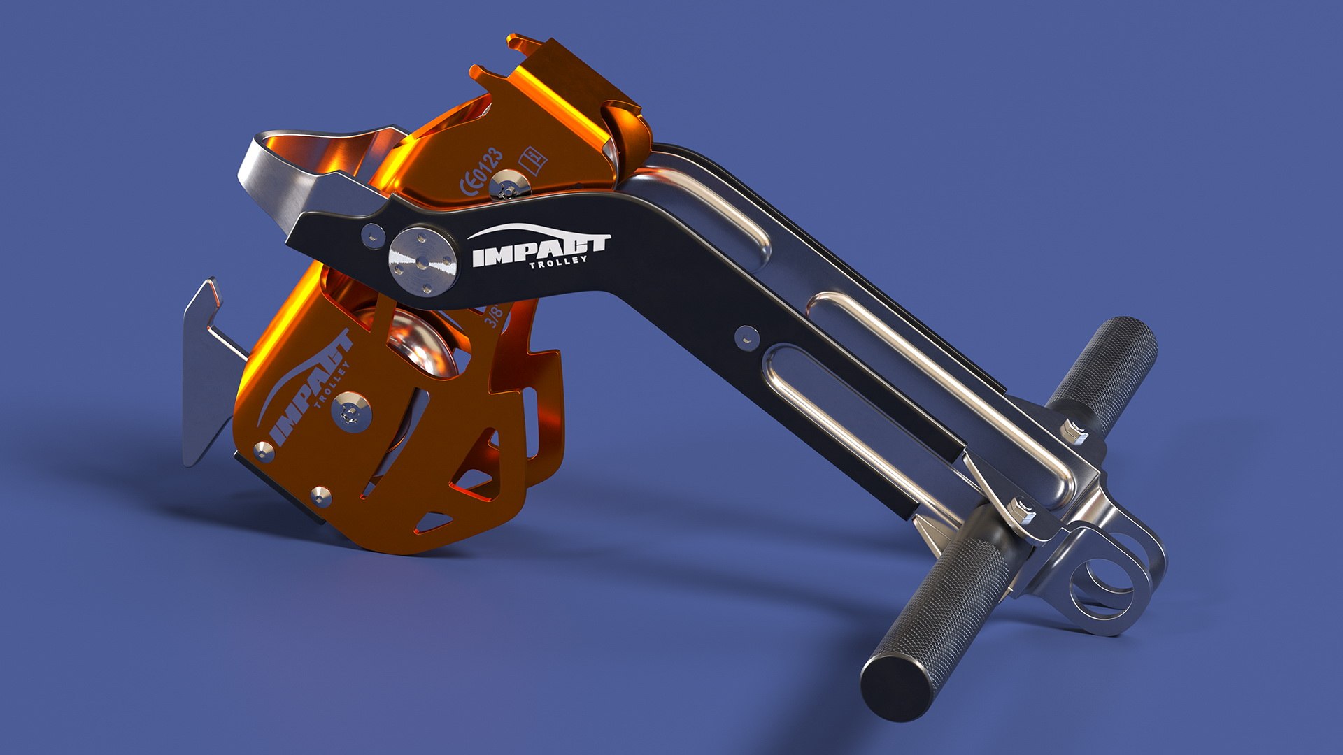 Lightspeed Impact Trolley Orange 3D Model - TurboSquid 1958267