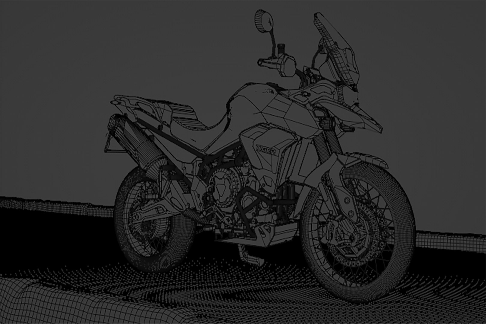 Triumph Tiger 900 Rally Pro 3D Model - TurboSquid 2195655
