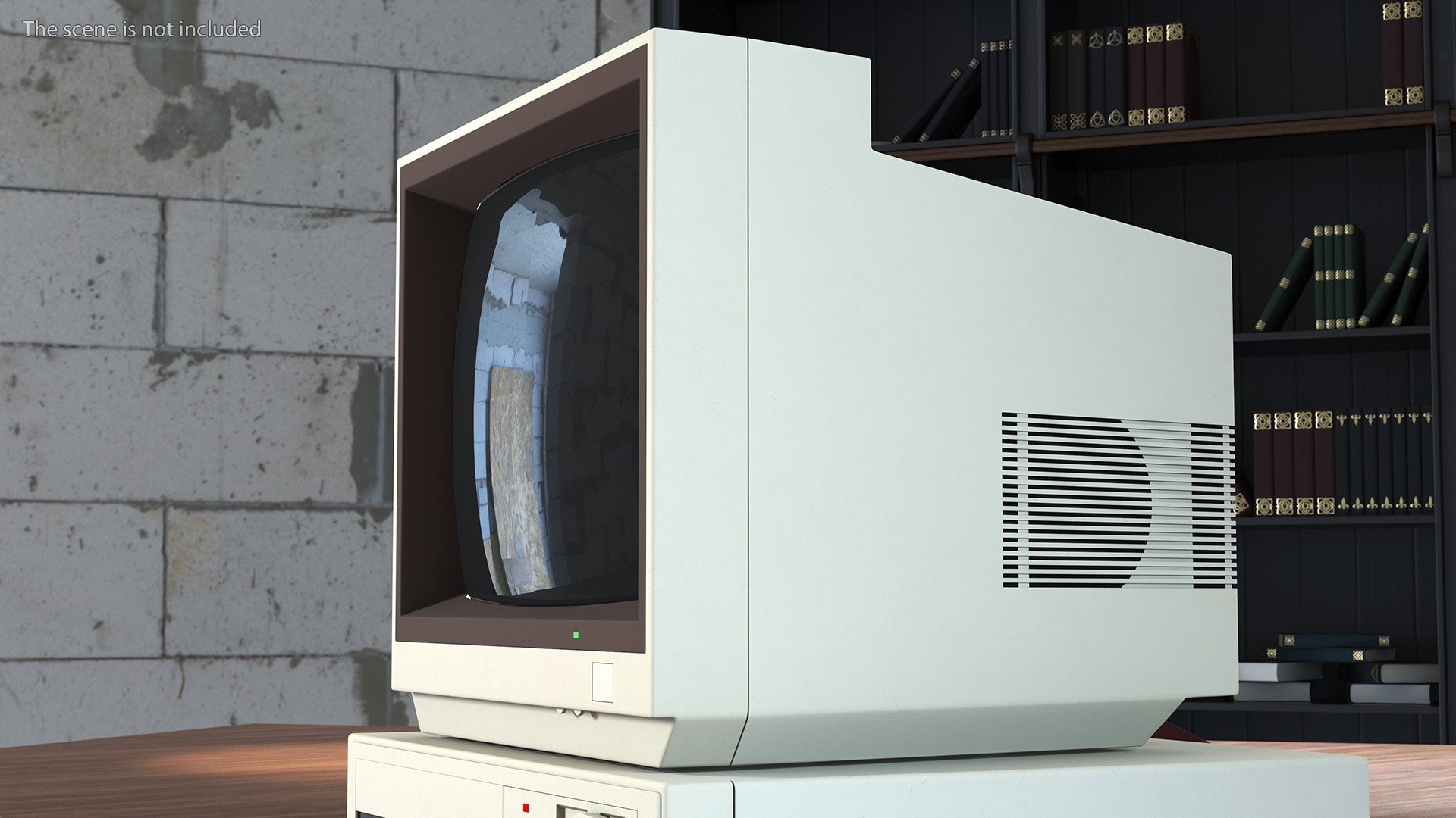 Old CRT Computer Monitor Display Model - TurboSquid 2059880