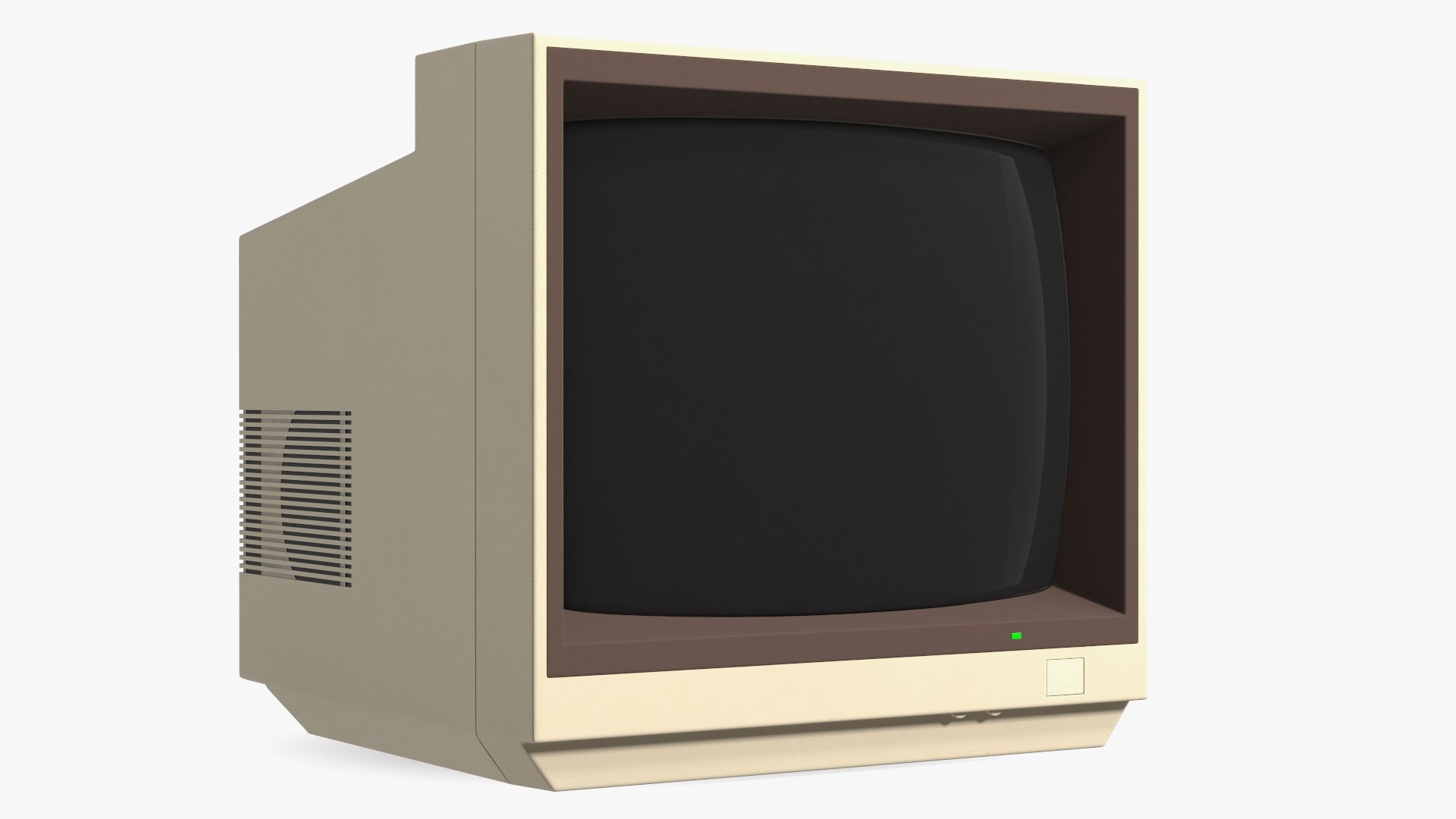Old CRT Computer Monitor Display Model - TurboSquid 2059880