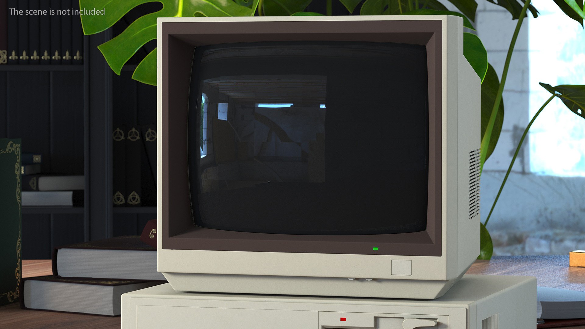 Old CRT Computer Monitor Display Model - TurboSquid 2059880
