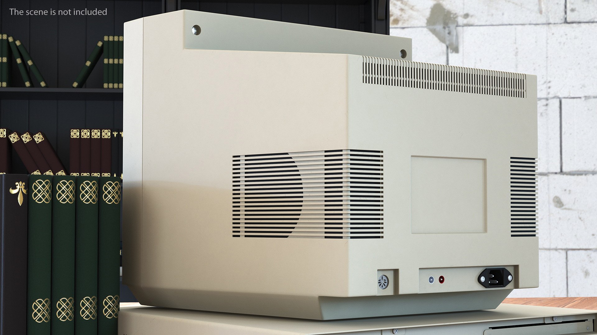 Old CRT Computer Monitor Display Model - TurboSquid 2059880