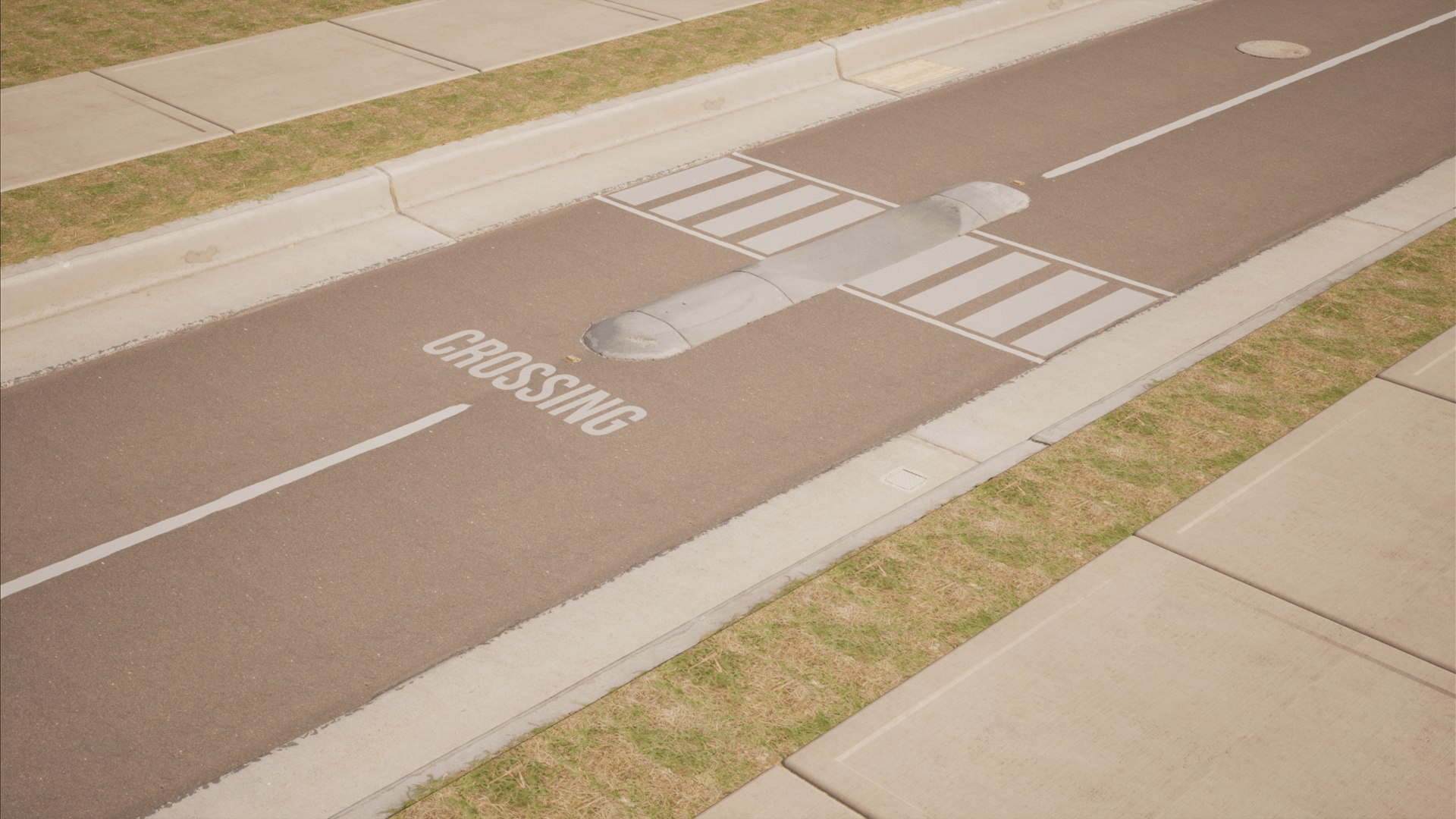 3D Realistic Road Pack - TurboSquid 2078872