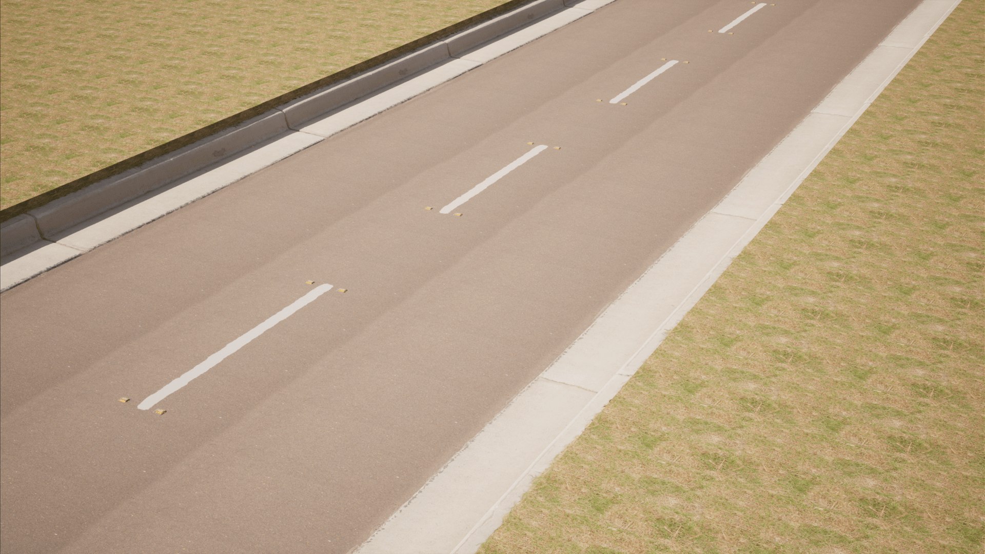 3D Realistic Road Pack - TurboSquid 2078872