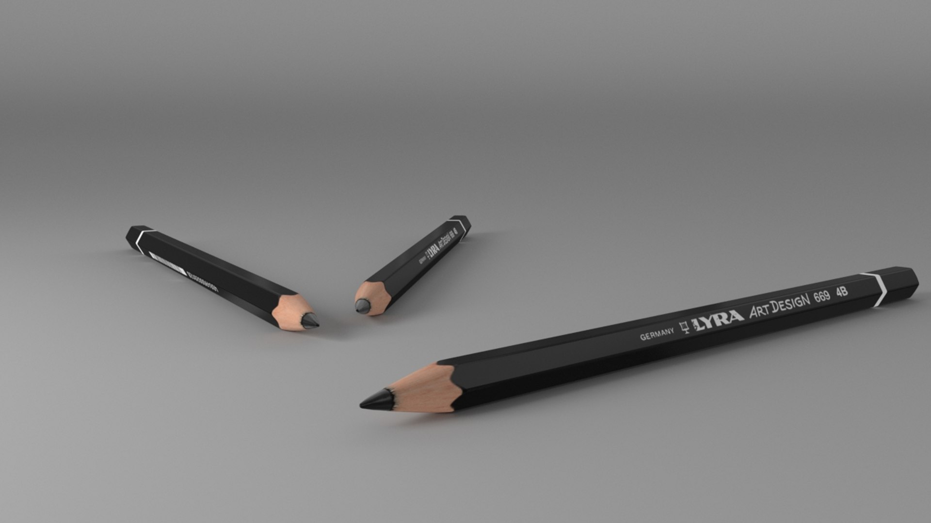 Pencil Model - TurboSquid 1493402