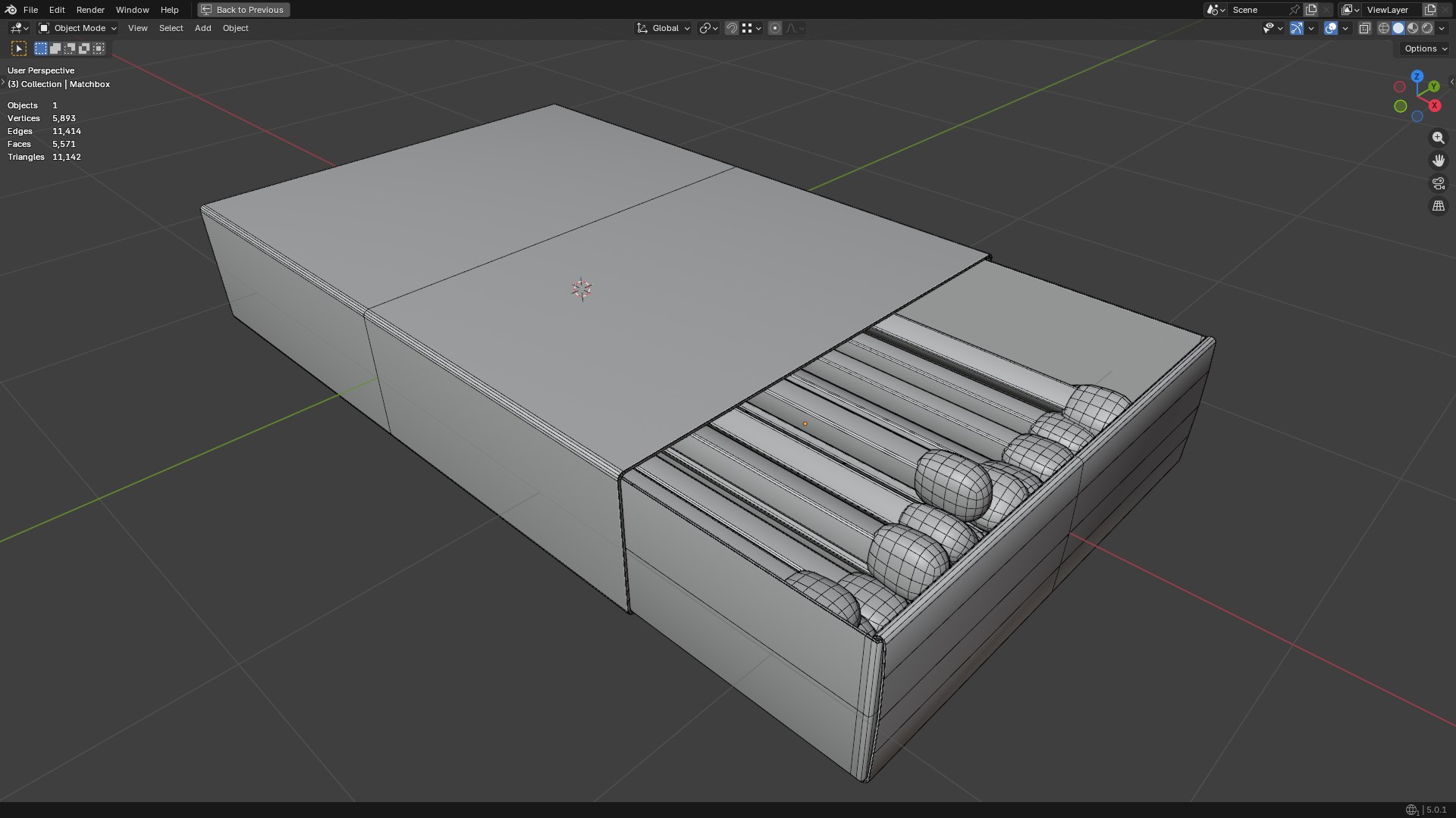 3D Matchbox Matches In Box PBR Model - TurboSquid 2515755