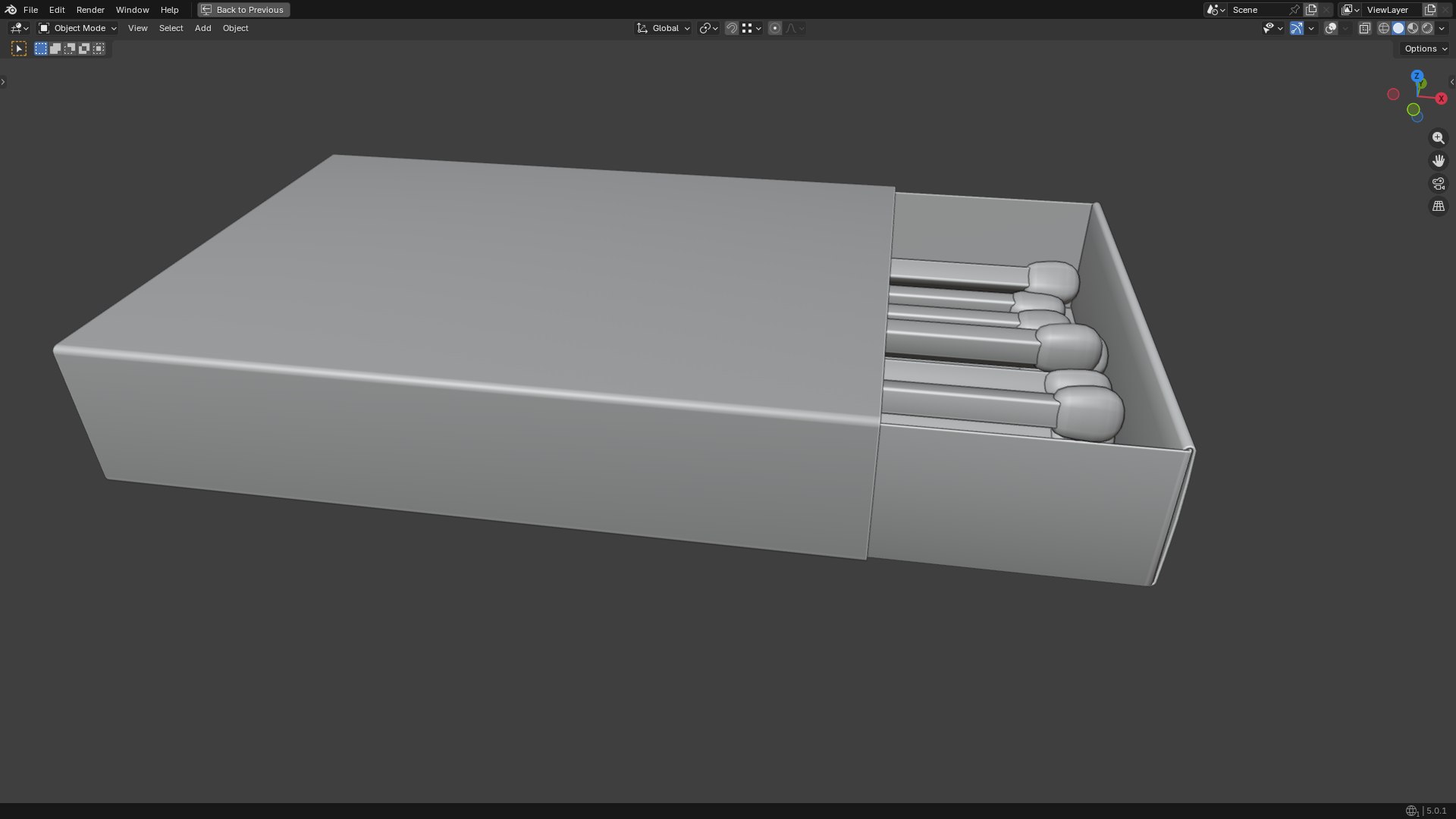 3D Matchbox Matches In Box PBR Model - TurboSquid 2515755