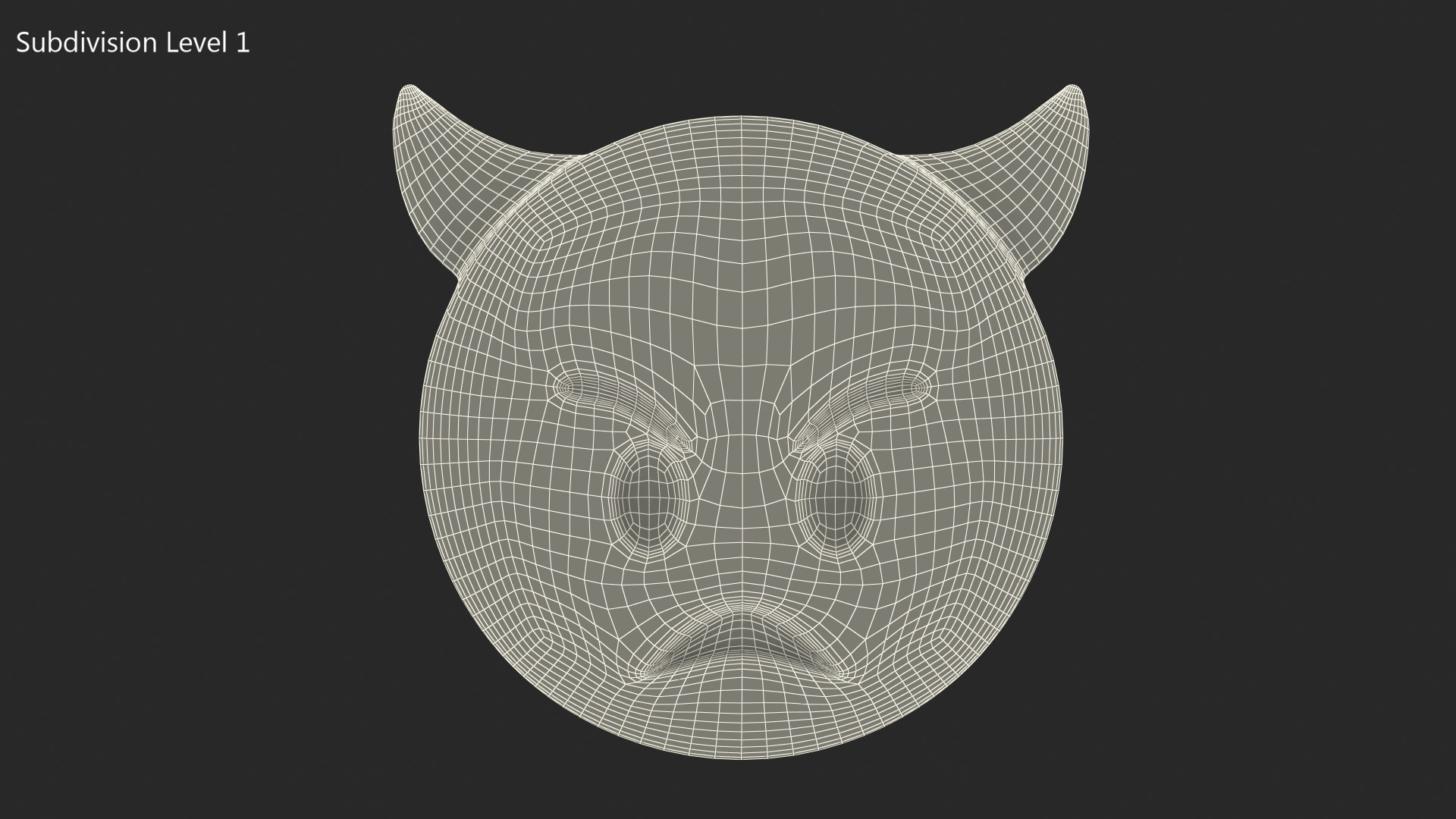 Angry Devil Emoji 3D - TurboSquid 1532344