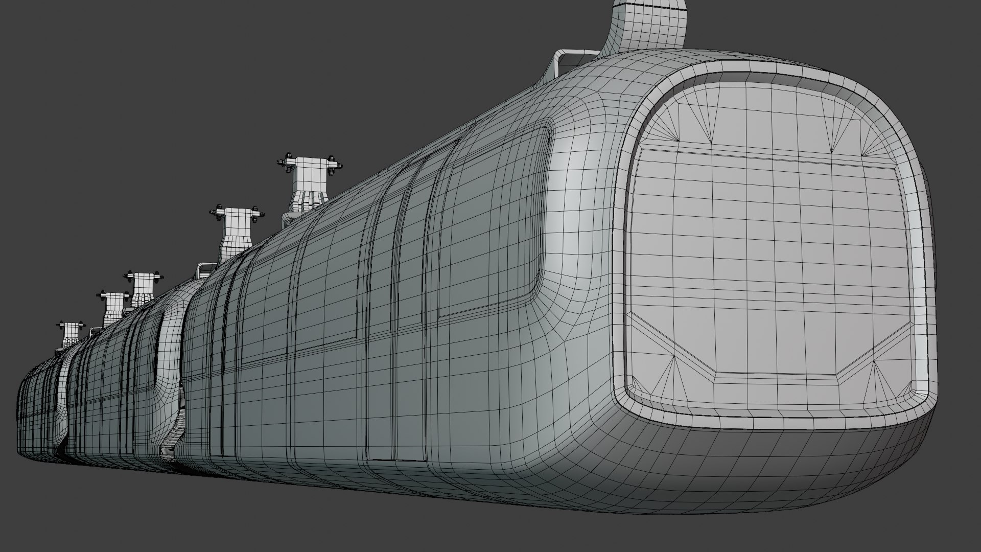 Elevated Train And City Bus 3D Model - TurboSquid 2209887