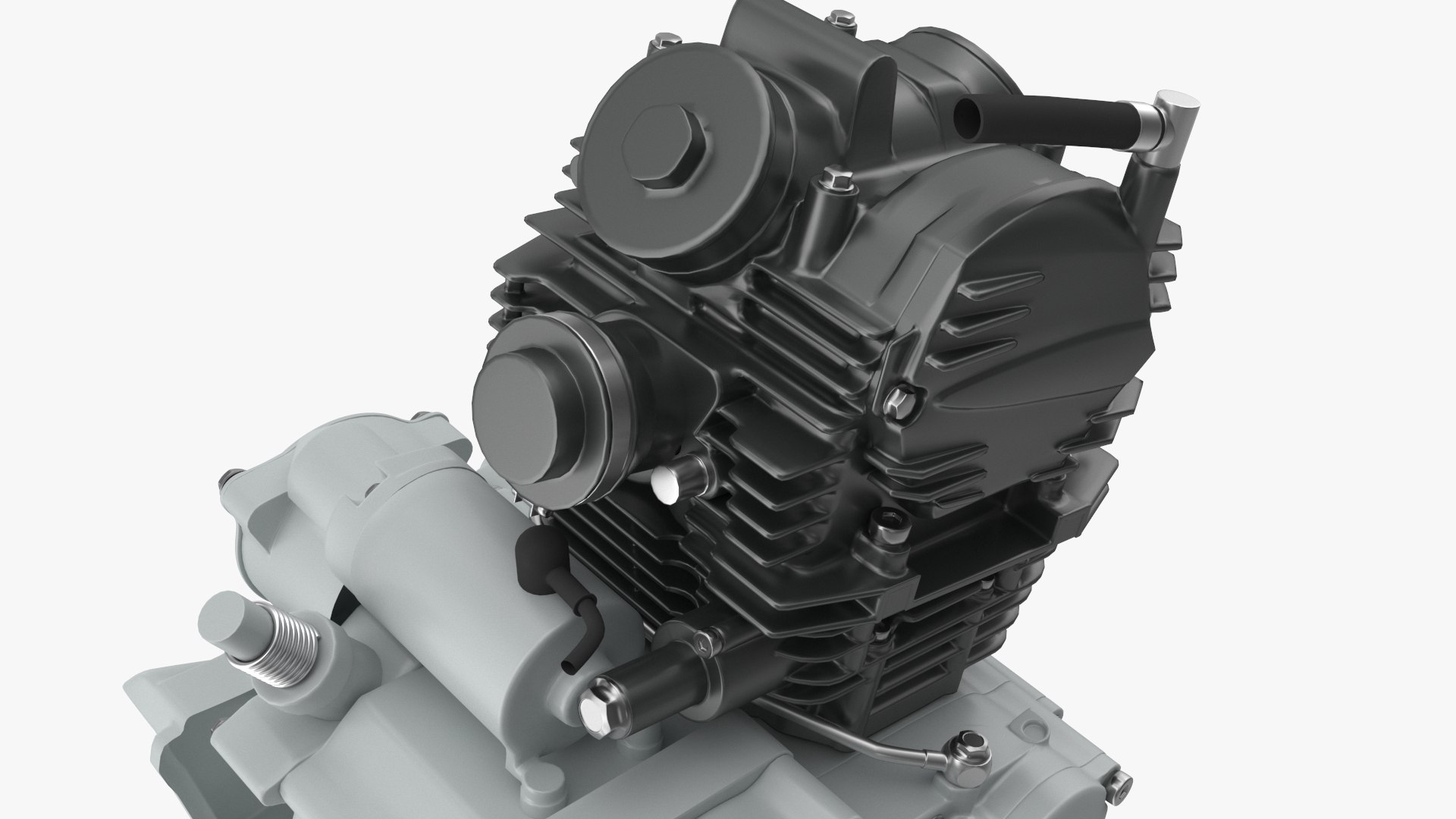 3D motorcycle engine - TurboSquid 1531686