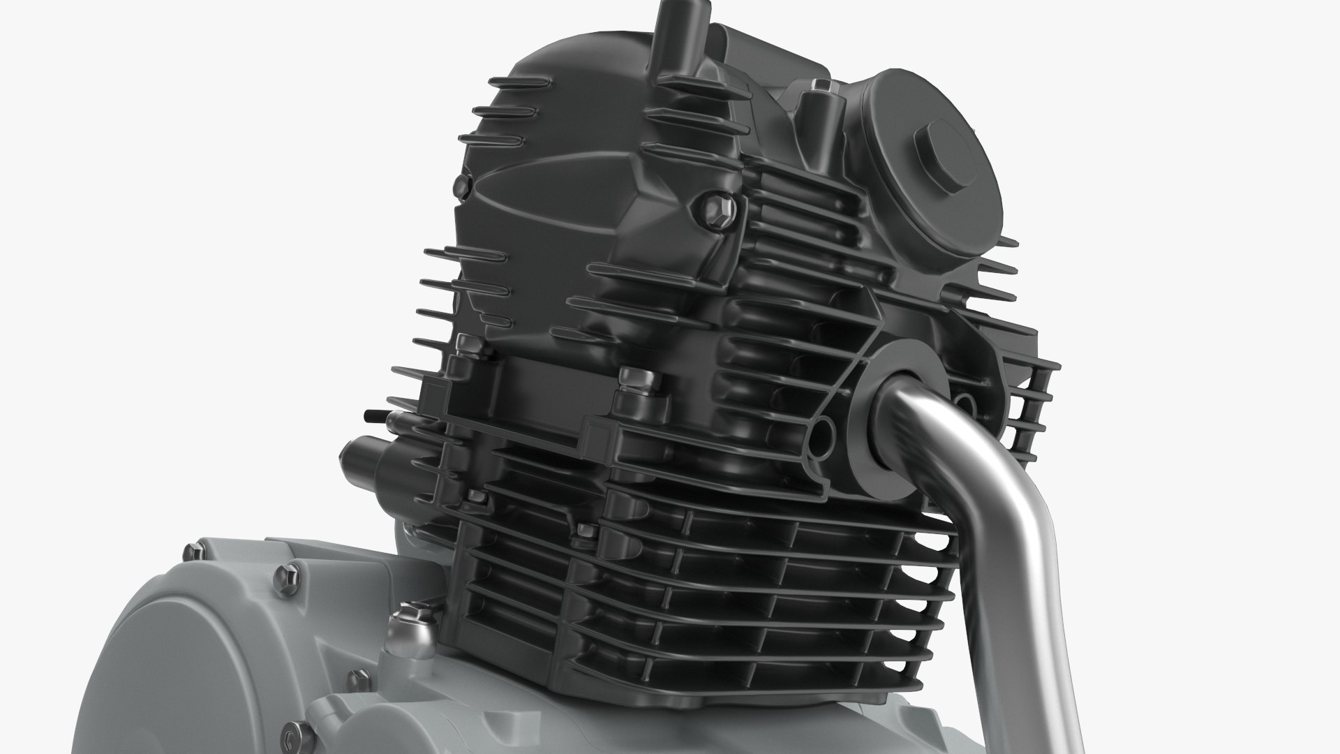 3D motorcycle engine - TurboSquid 1531686