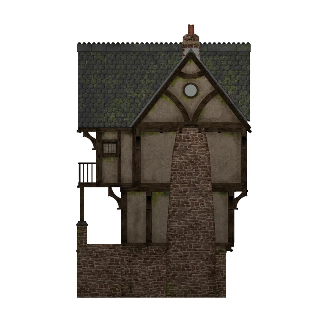 3d Medieval Fantasy House