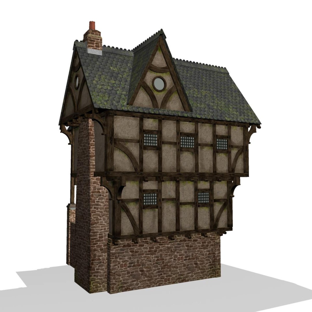 3d Medieval Fantasy House