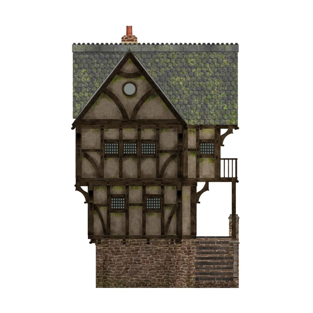 3d Medieval Fantasy House