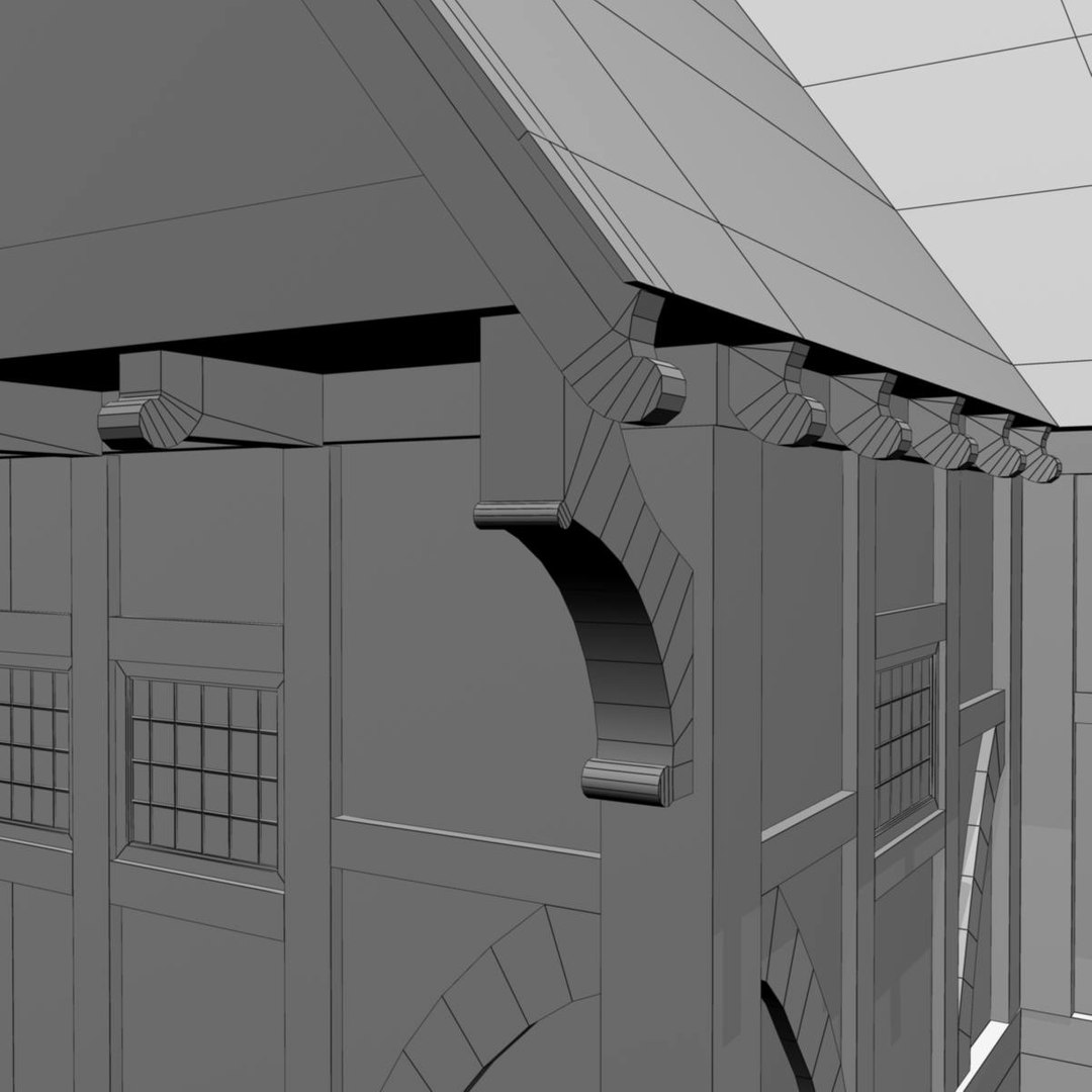 3d Medieval Fantasy House